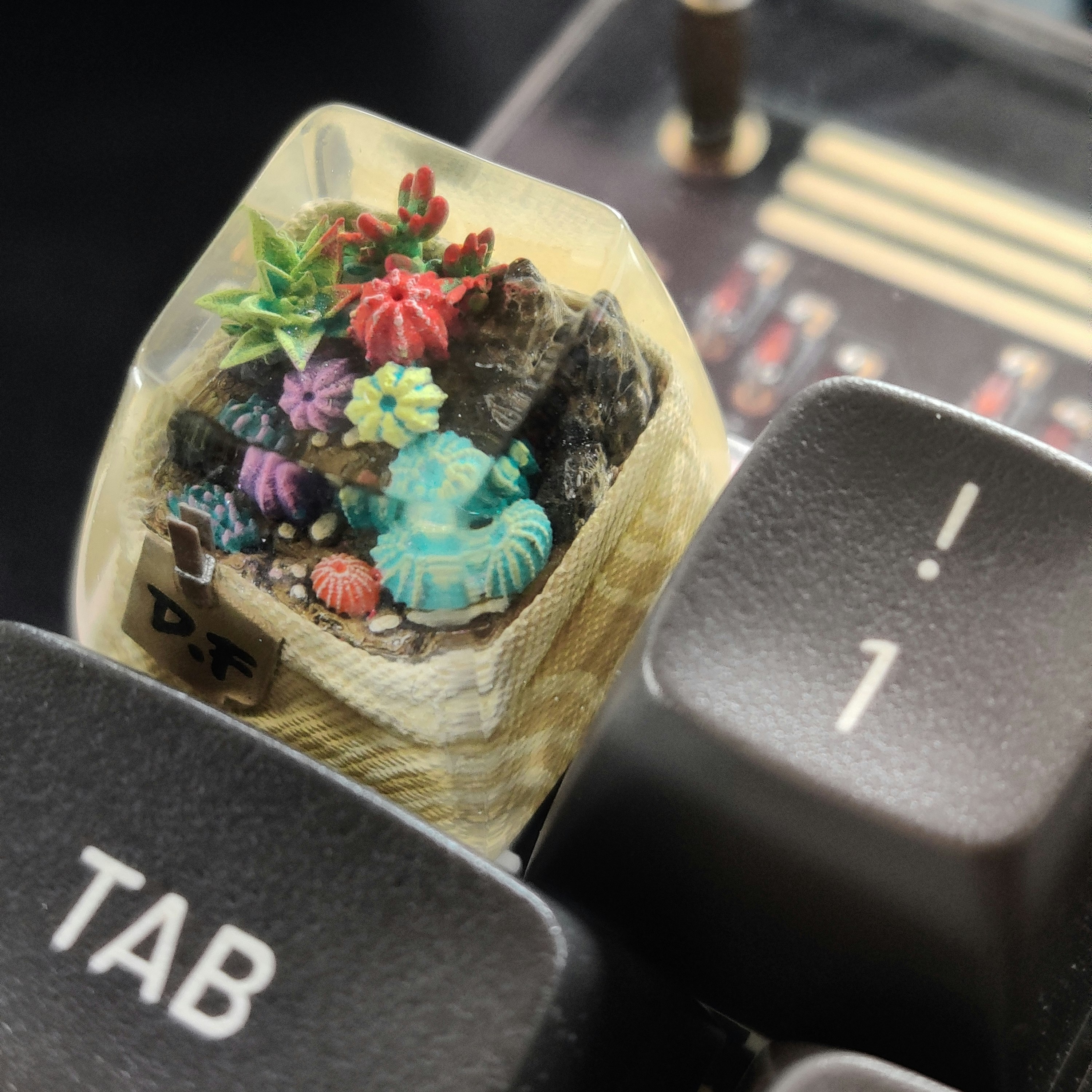 an oasis of life nestled alongside my very industrial DISCIPLINE V2 ...