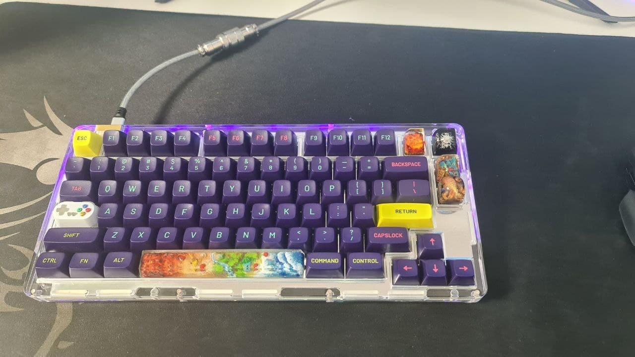 IDOBAO ID80 Crystal Gasket Barebones Keyboard Kit | Mechanical ...