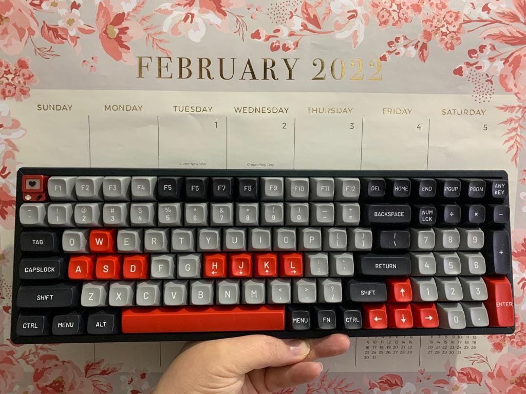 MT3 3277 keycaps with red accents | Drop