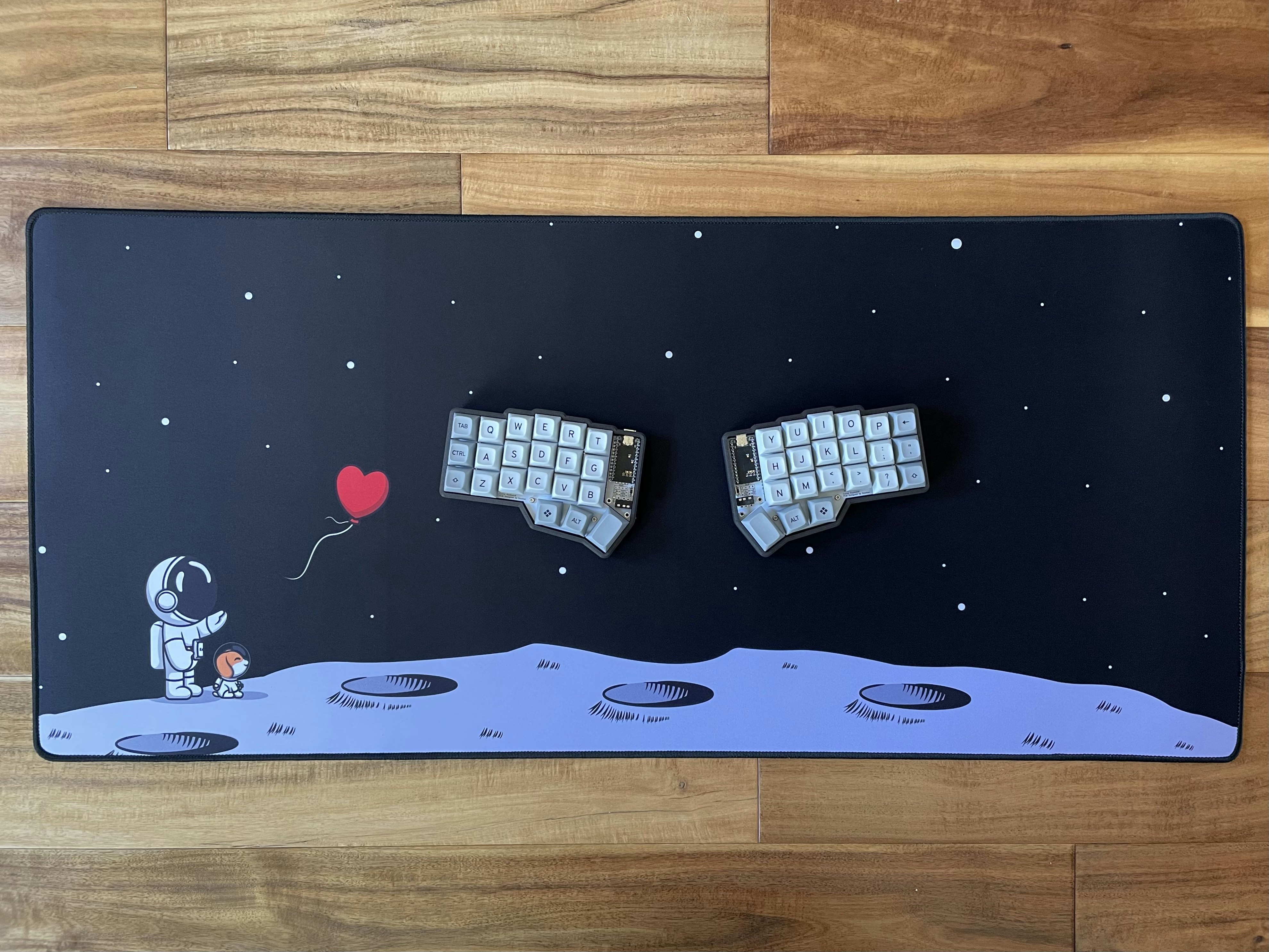 Keycadets With Love Desk Mat | Mechanical Keyboards | Desk Mat | Desk ...