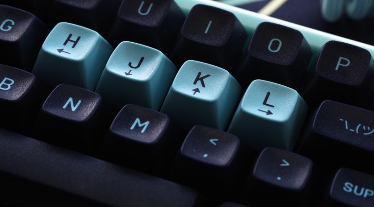 HJKL is a nice touch for keyboards without dedicated arrow keys | Drop