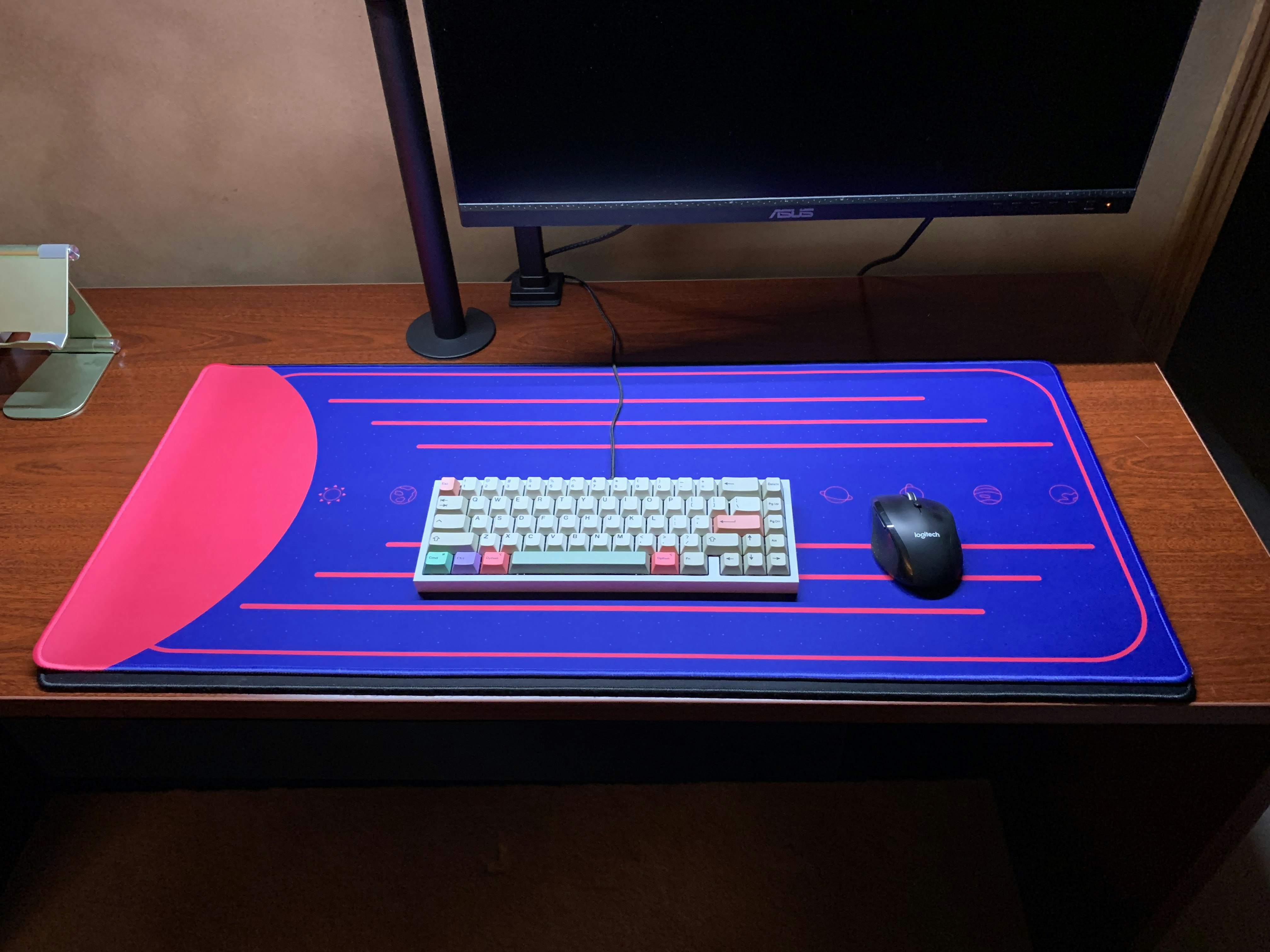 Mitospeed with (mostly) canvas keycaps | Drop