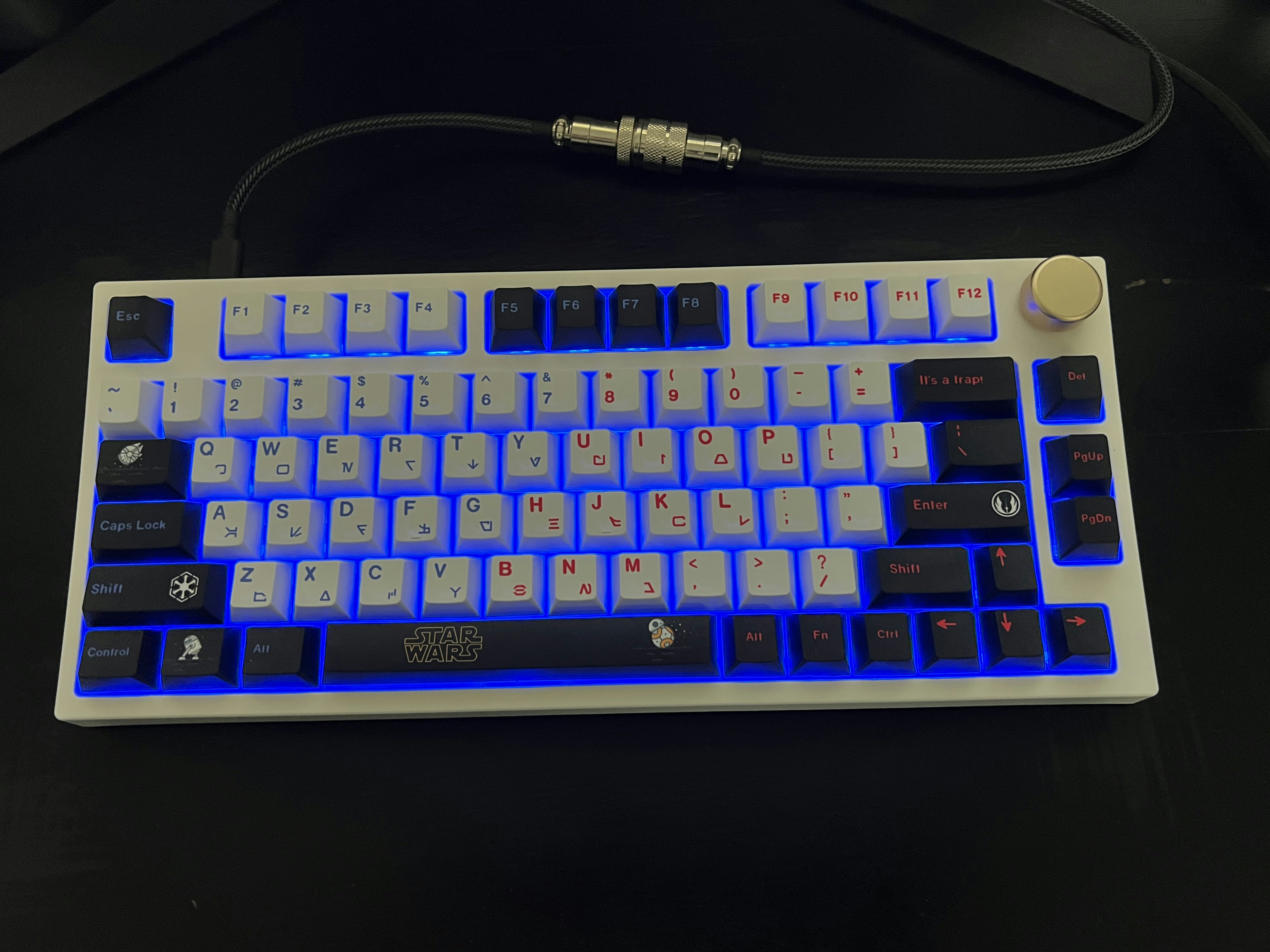 Keydous NJ80 Barebones Bluetooth RGB Hot-Swappable Keyboard | Drop