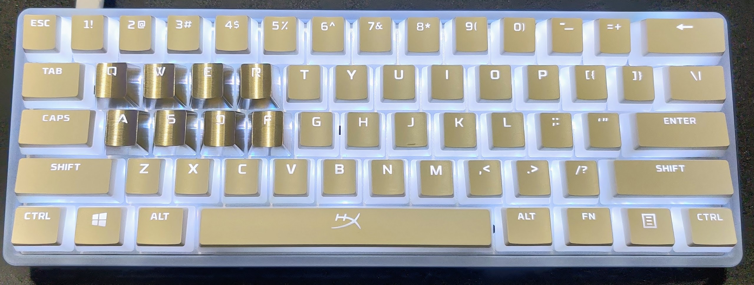 Teamwolf Stainless Steel MX Keycaps | Mechanical Keyboards | Keycaps ...