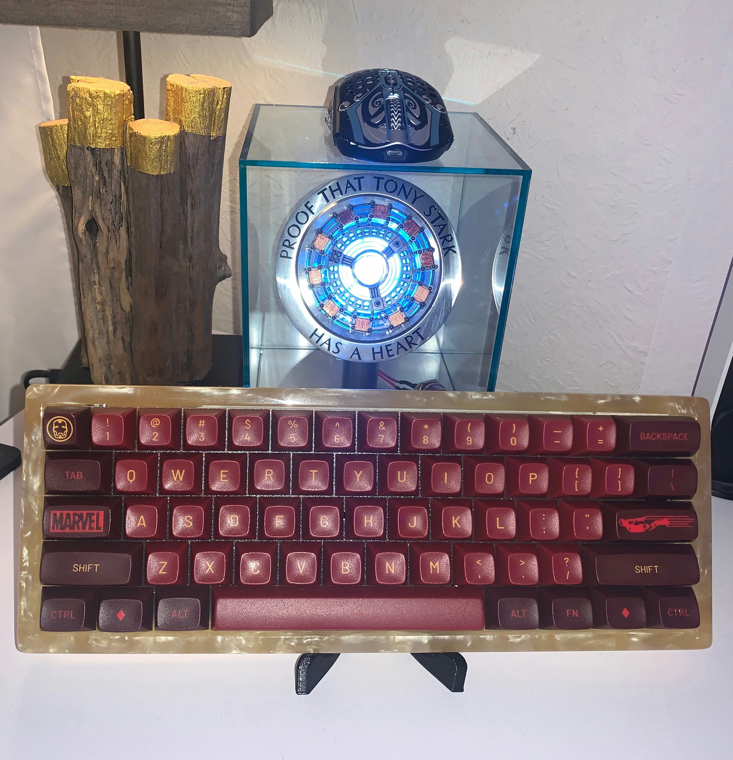 Drop + Marvel Iron Man Keycap Set Photos | Mechanical Keyboards ...