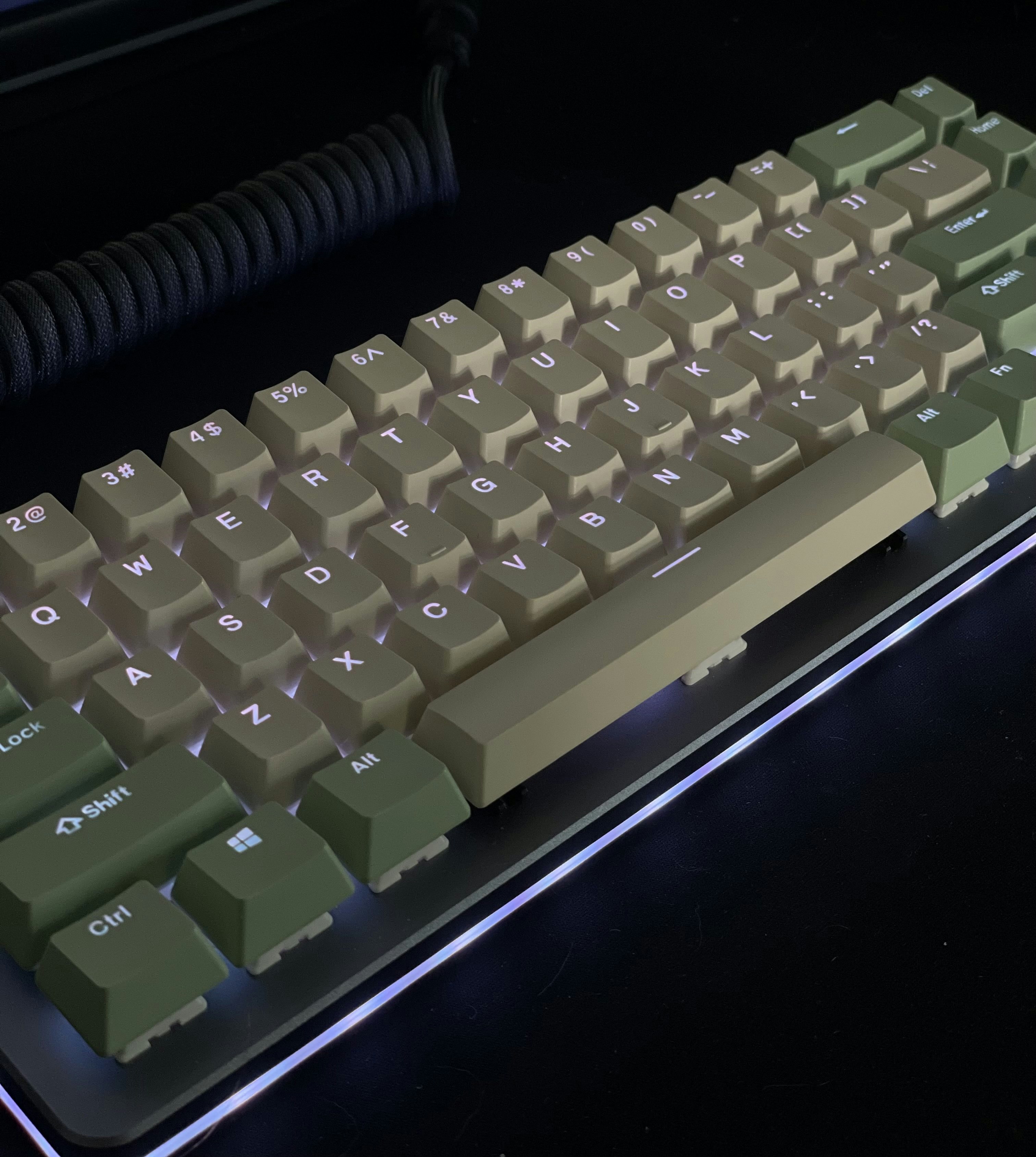 ALT with Skyline Bamboo Keycaps | Drop