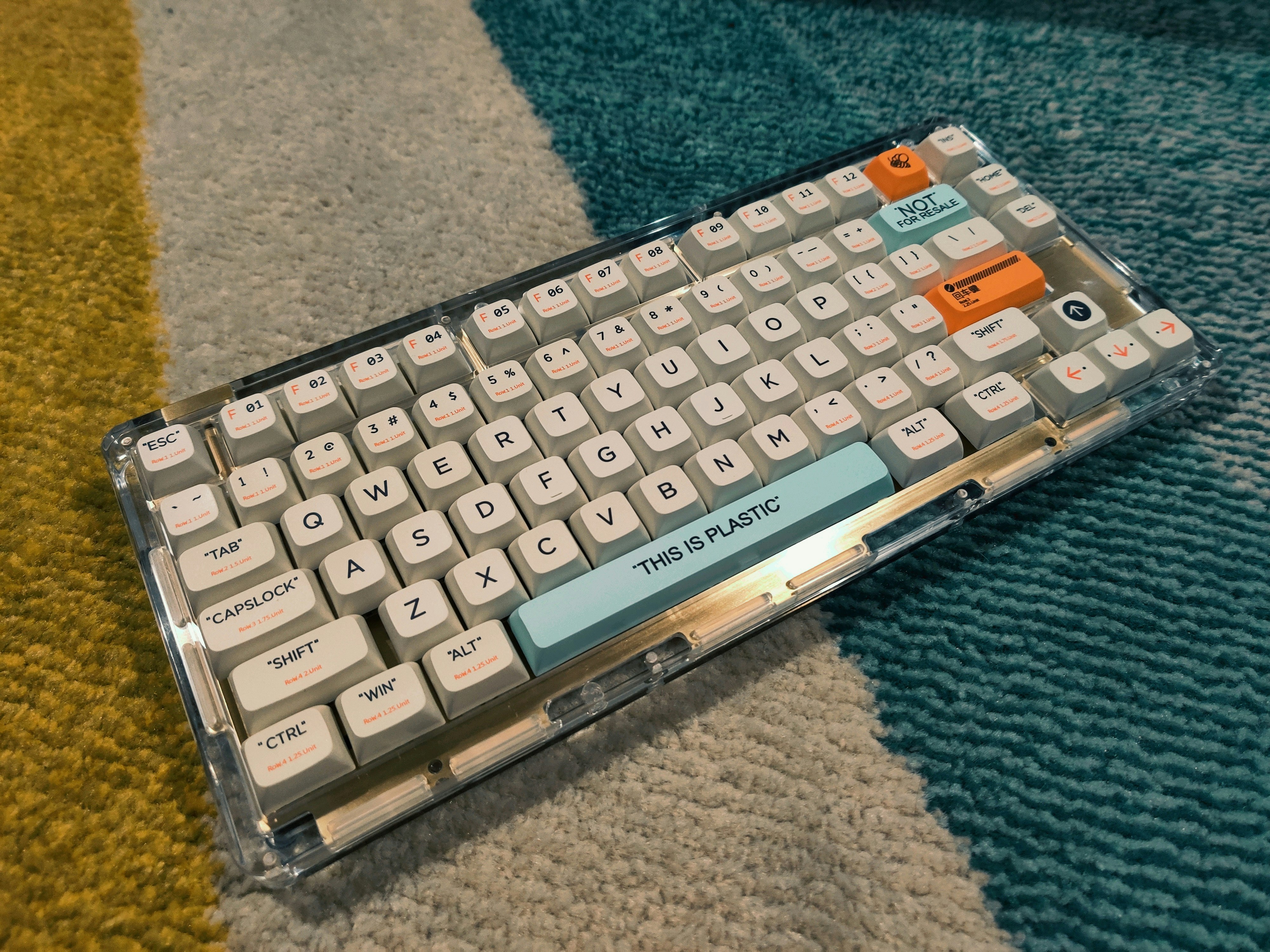 IDOBAO ID80 Crystal Gasket Barebones Keyboard Kit | Mechanical ...