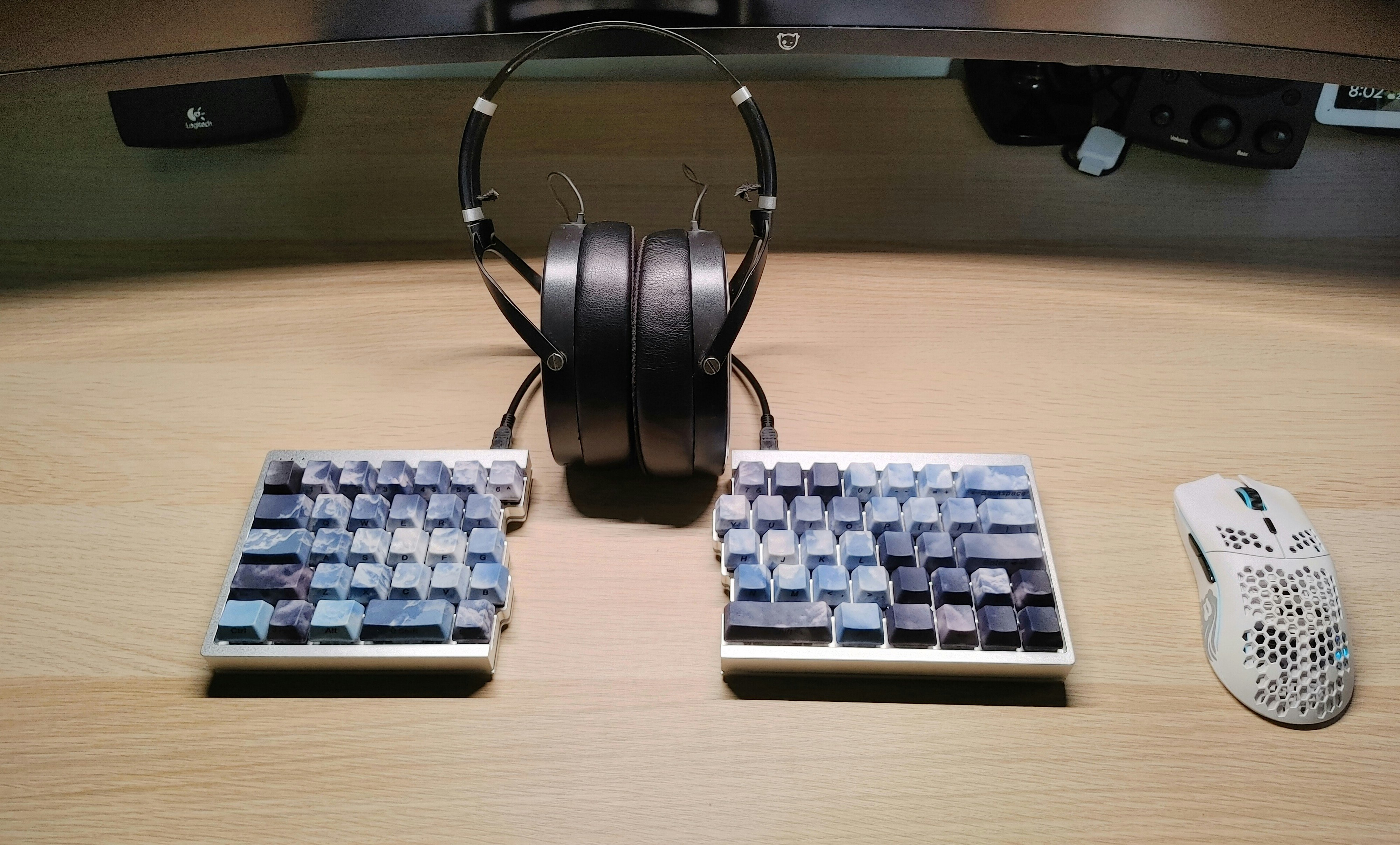 YMDK Split 64 Hot-Swappable Mechanical Keyboard Kit | Mechanical Keyboards | Custom Layout ...