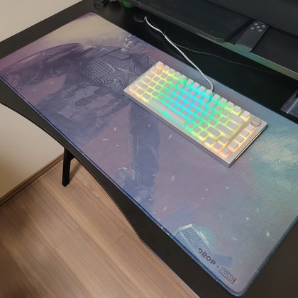 Drop + Marvel Captain America Desk Mat | Mechanical Keyboards | Desk ...