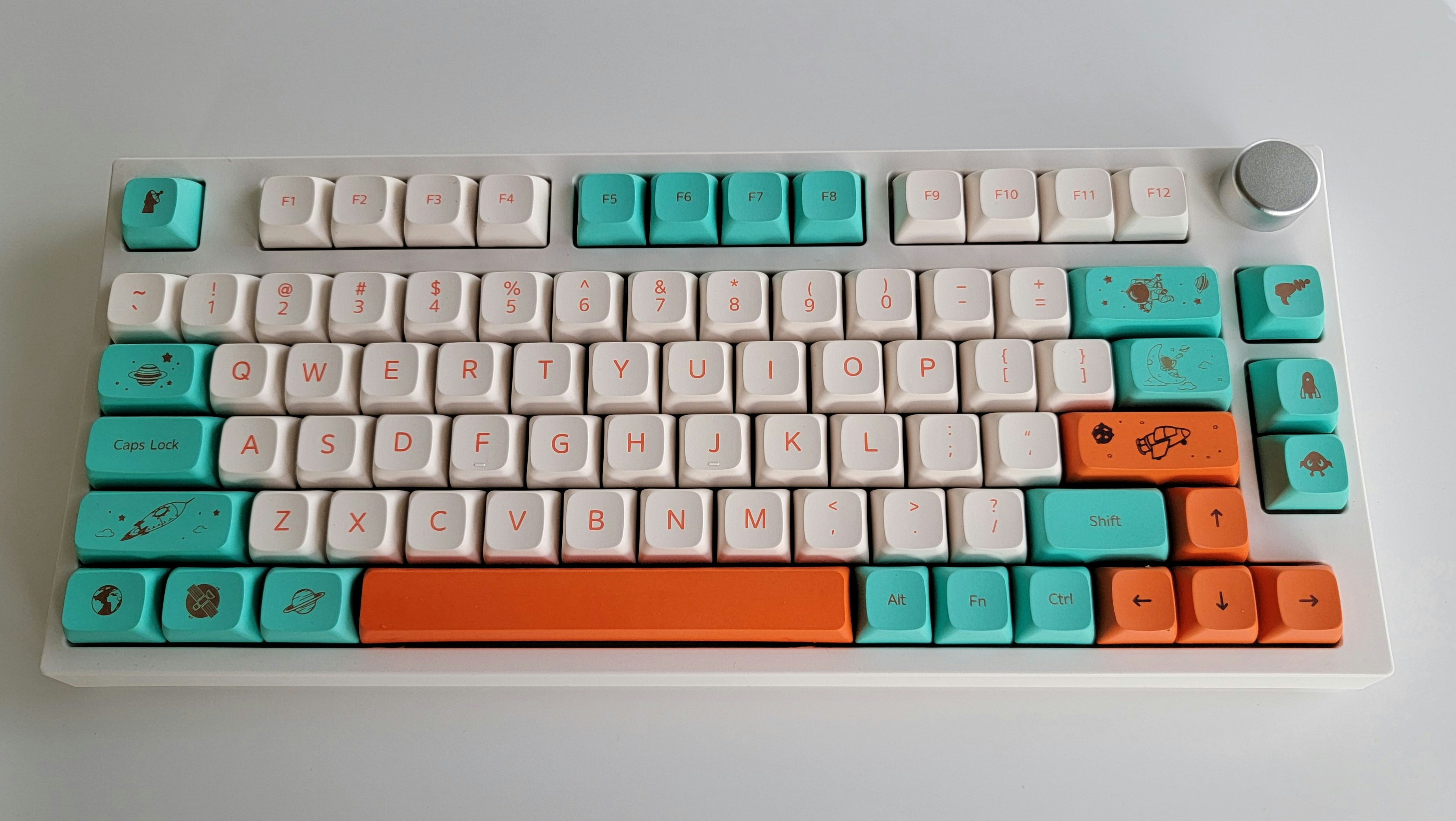 Keydous NJ80 Barebones Bluetooth RGB Hot-Swappable Keyboard | Drop