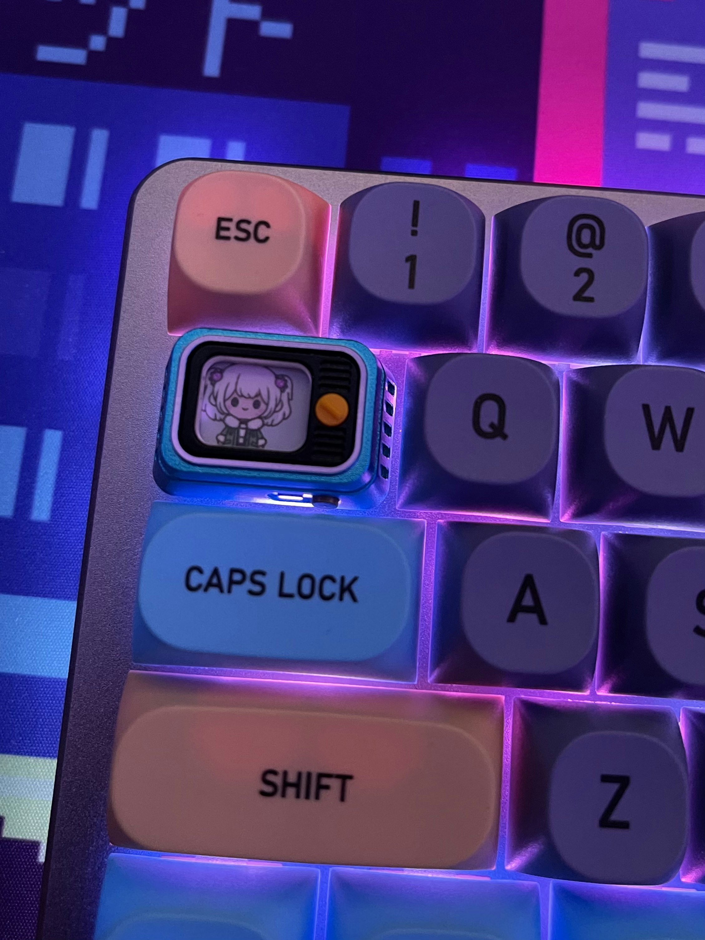 M.7 Aluminum Tab Artisan Keycap | Mechanical Keyboards | Keycaps ...