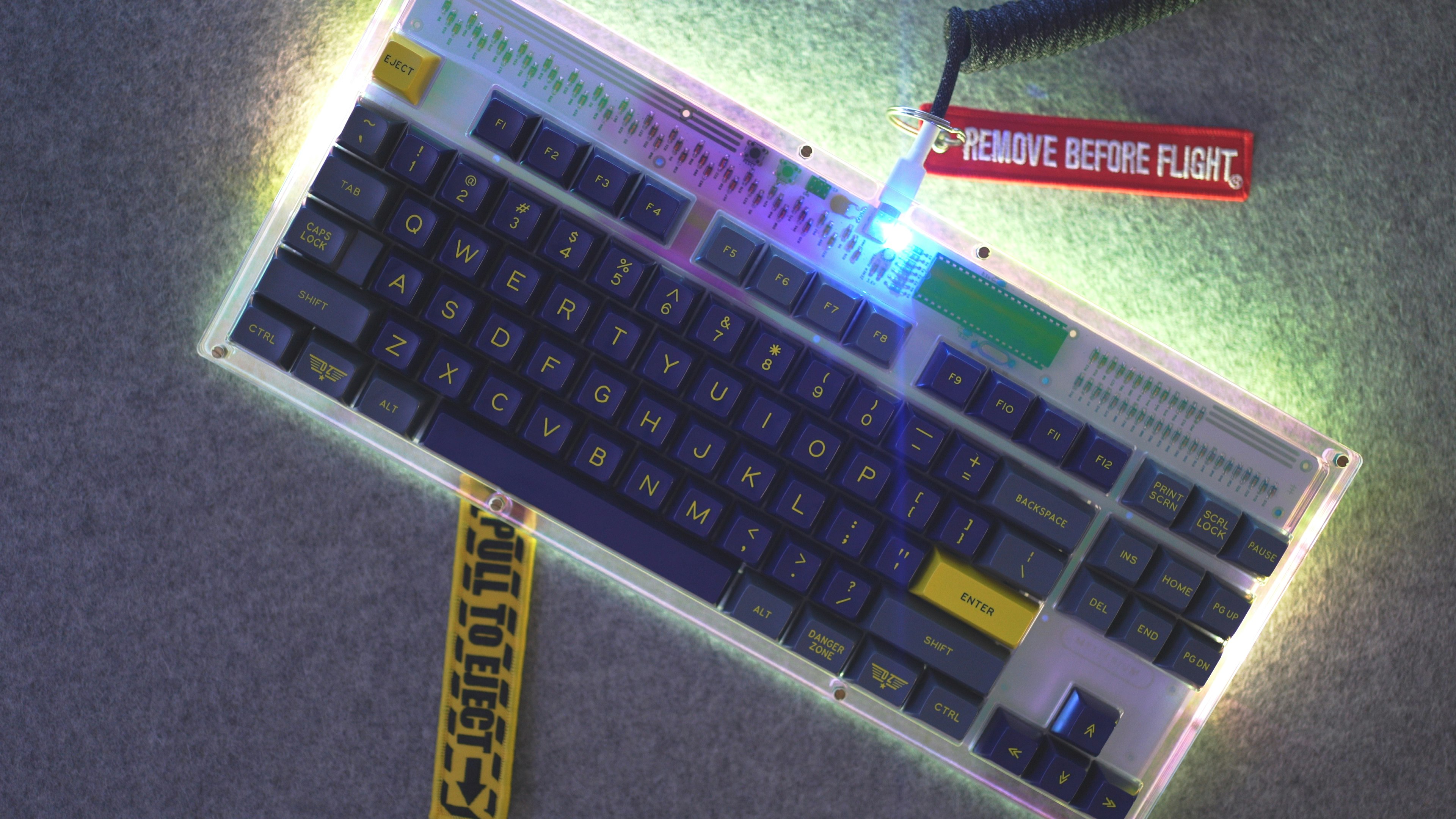 Massdrop x Data SA Danger Zone Custom Keycap Set | Mechanical Keyboards ...