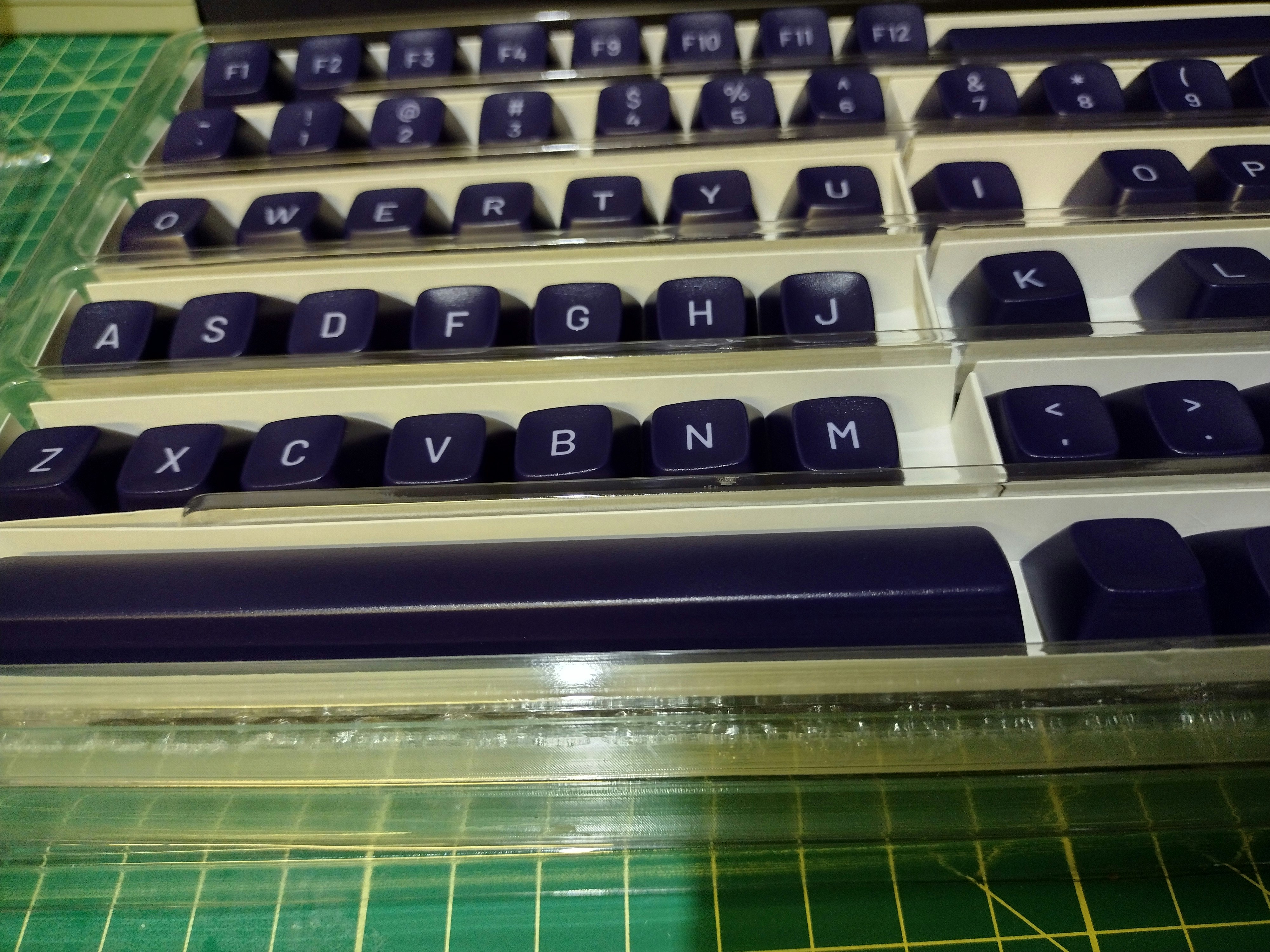 Black Panther MT3 Keycaps In Shipping Trays - Dark Purple Looks Blacker ...