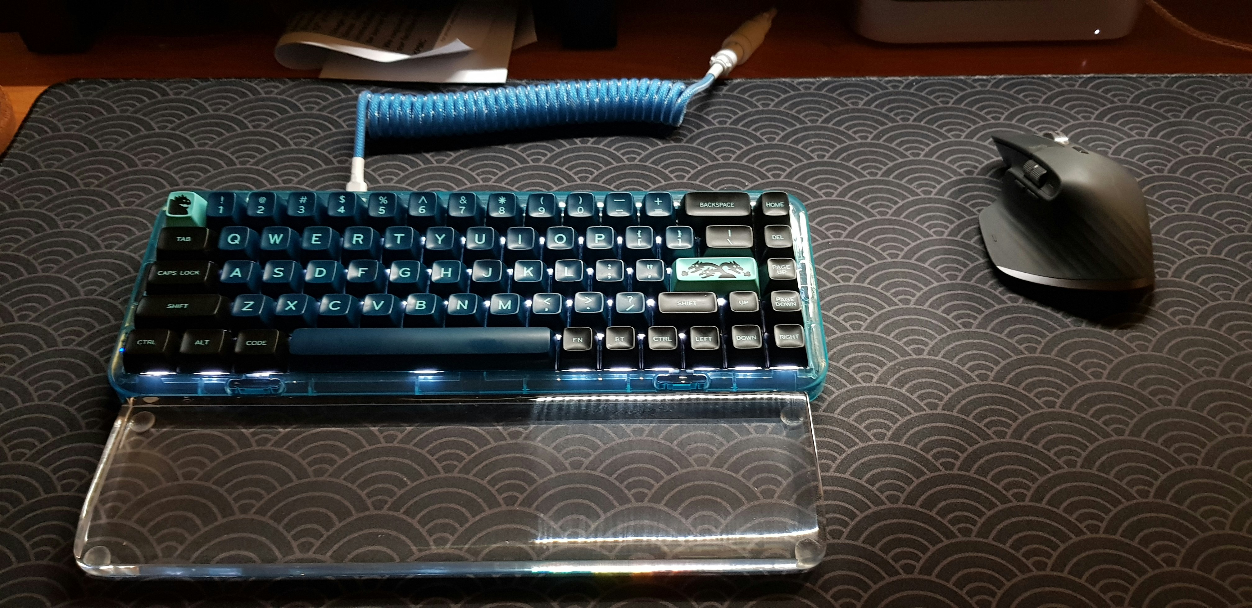 MelGeek Mojo68 65% Wireless RGB Hot-Swappable Keyboard - Neon - Gateron ...