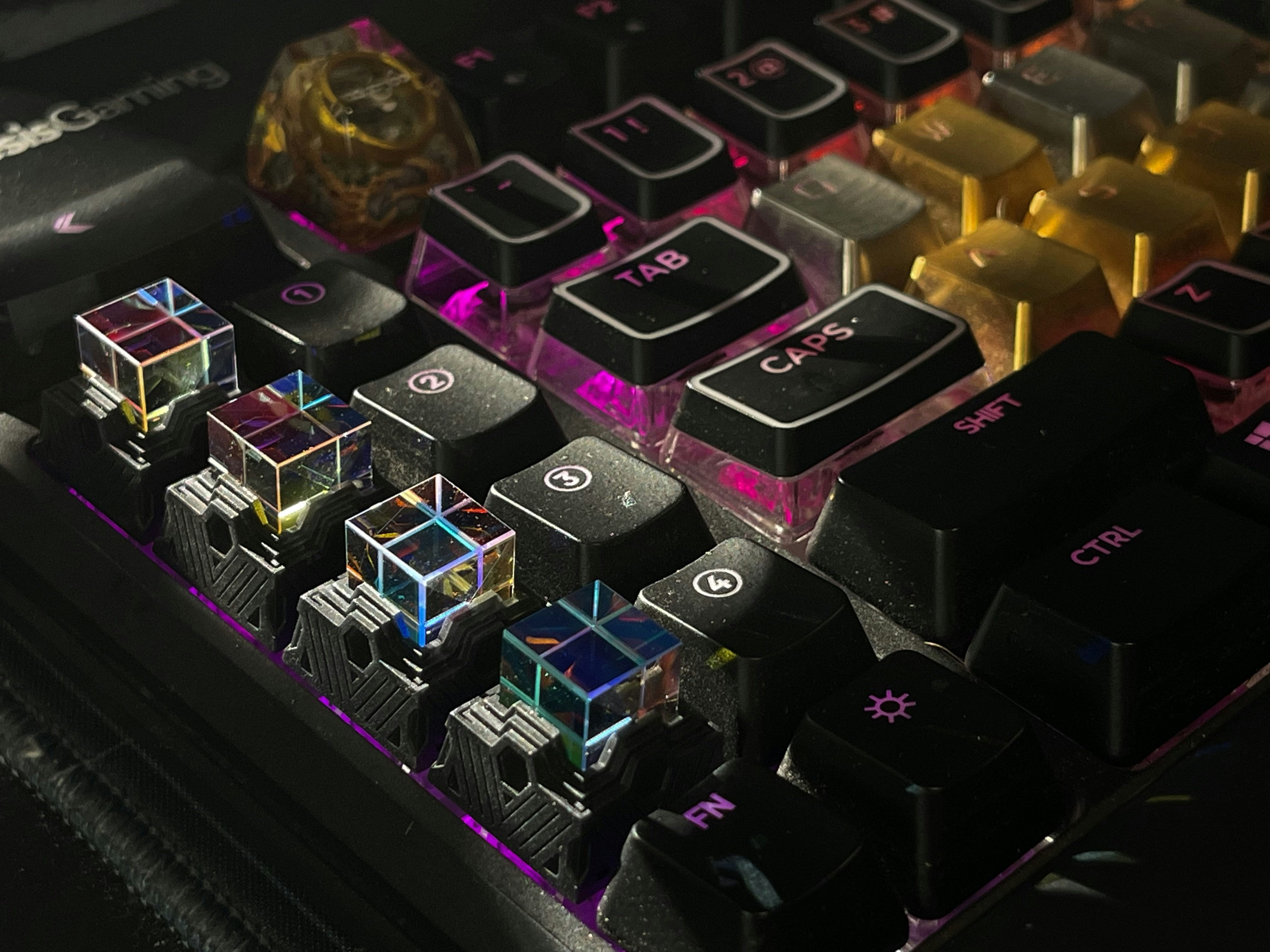 Bling on my Kinesis Gaming Freestyle Edge RGB | Drop