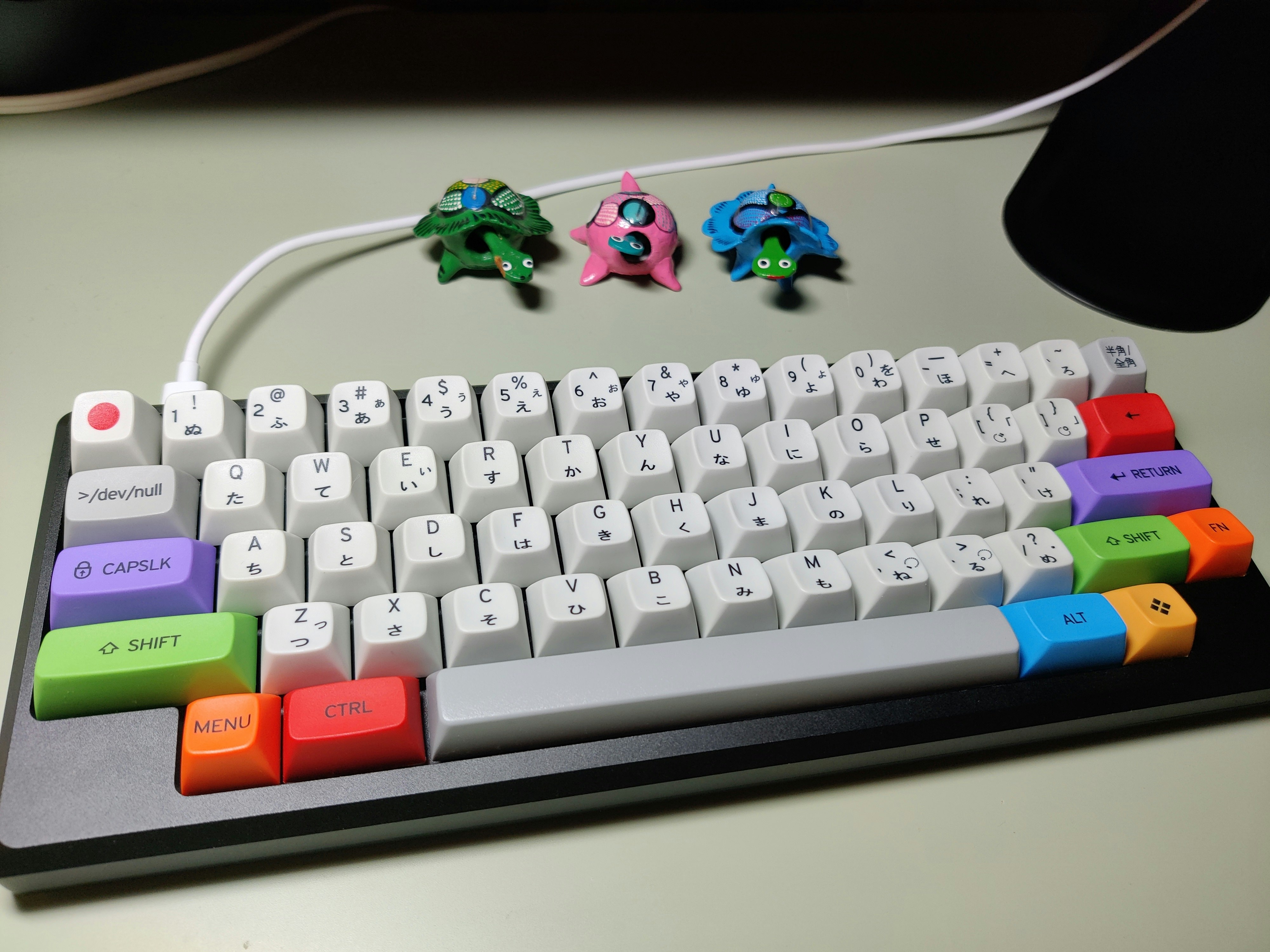 Tokyo60 w/ /dev/tty Nihon and Unicorn kits | Drop