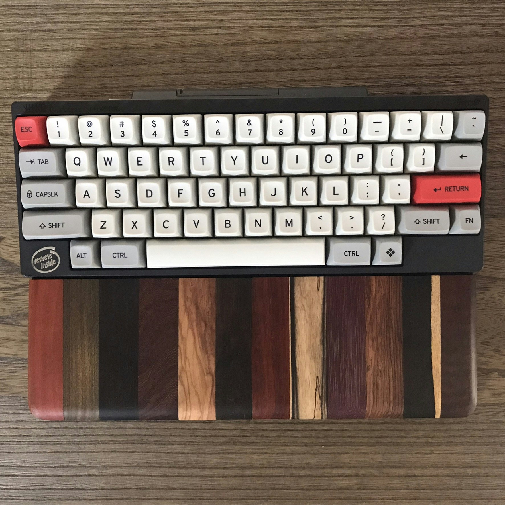 Finally got my 6u space key! Thanks to the designer Matt3o. | Drop