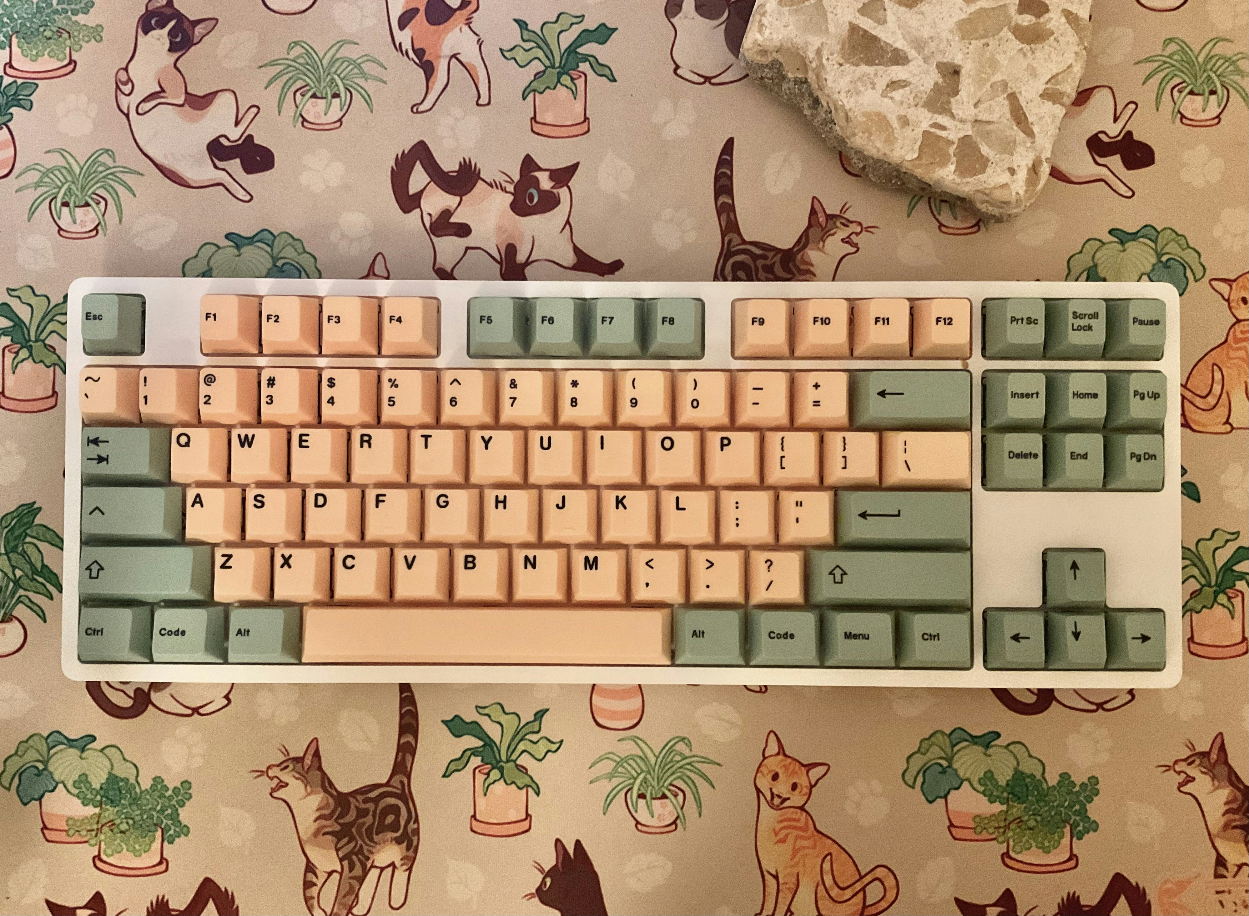 Drop Expression Series Matcha Summer Keyboard | Tenkeyless (TKL ...