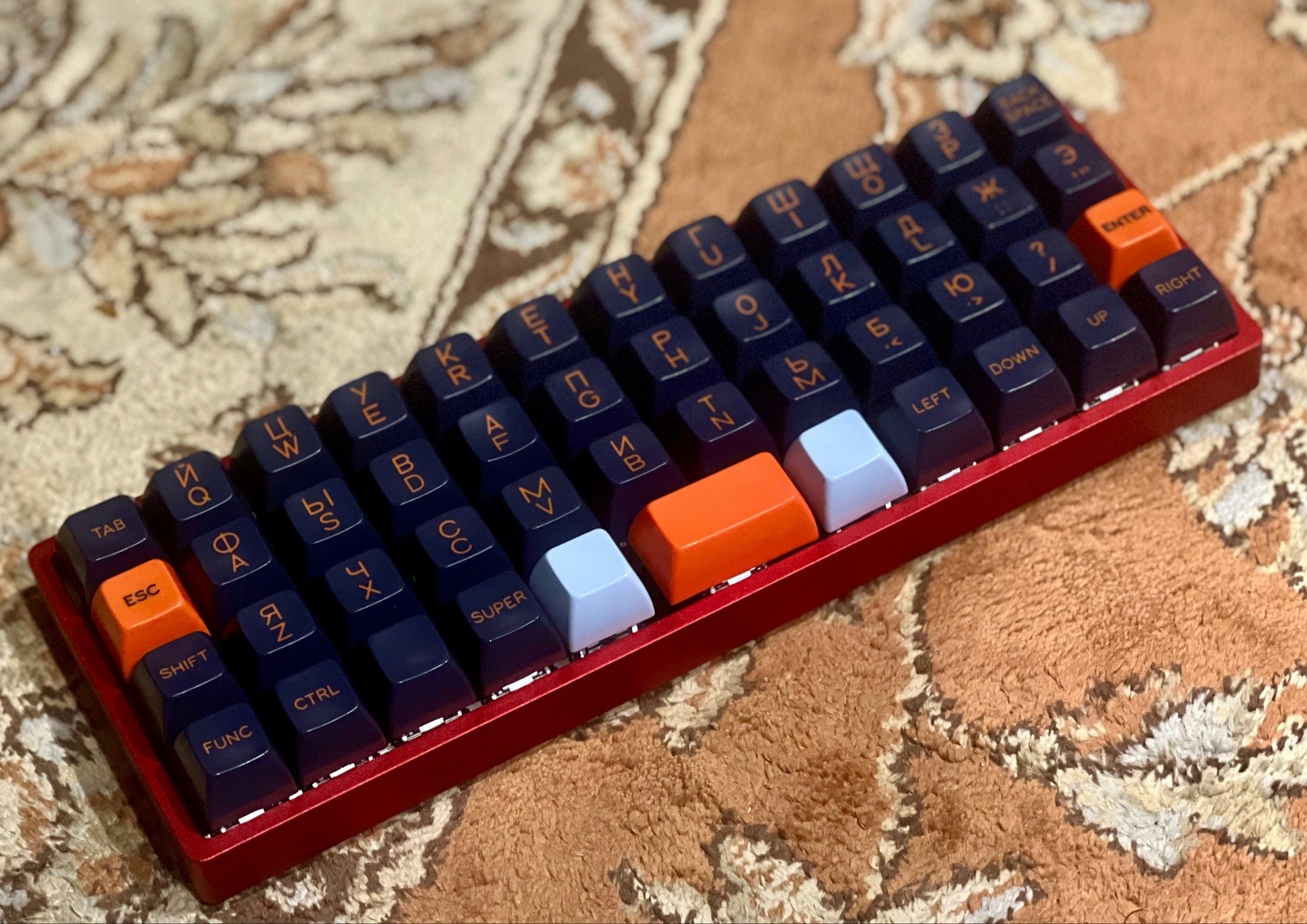 Hi Profile Red, T0MB3RY SA YURI CUSTOM KEYCAP SET, Aliaz Silent ...
