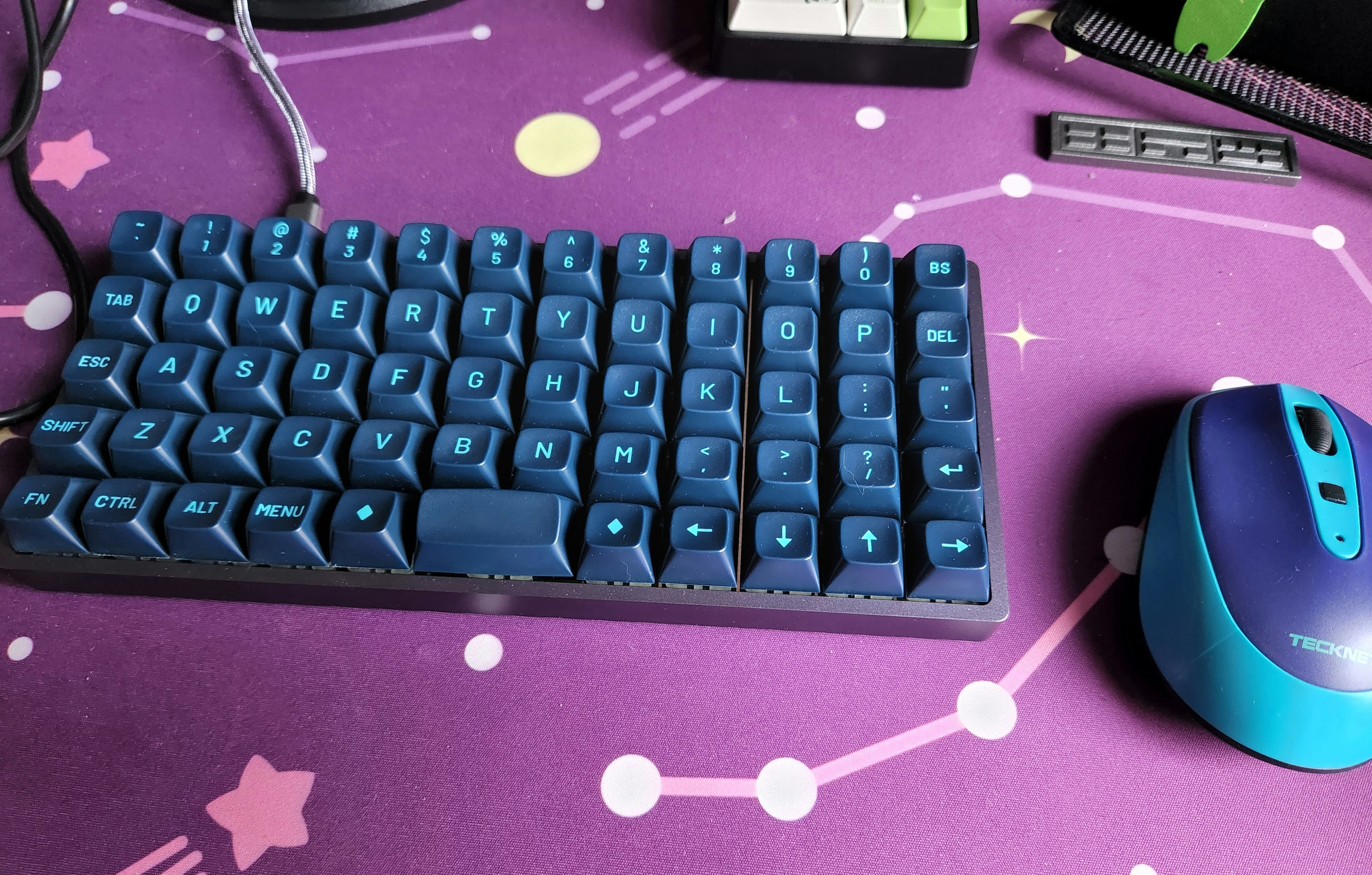 preonic with mt3 dusk keycaps | Drop