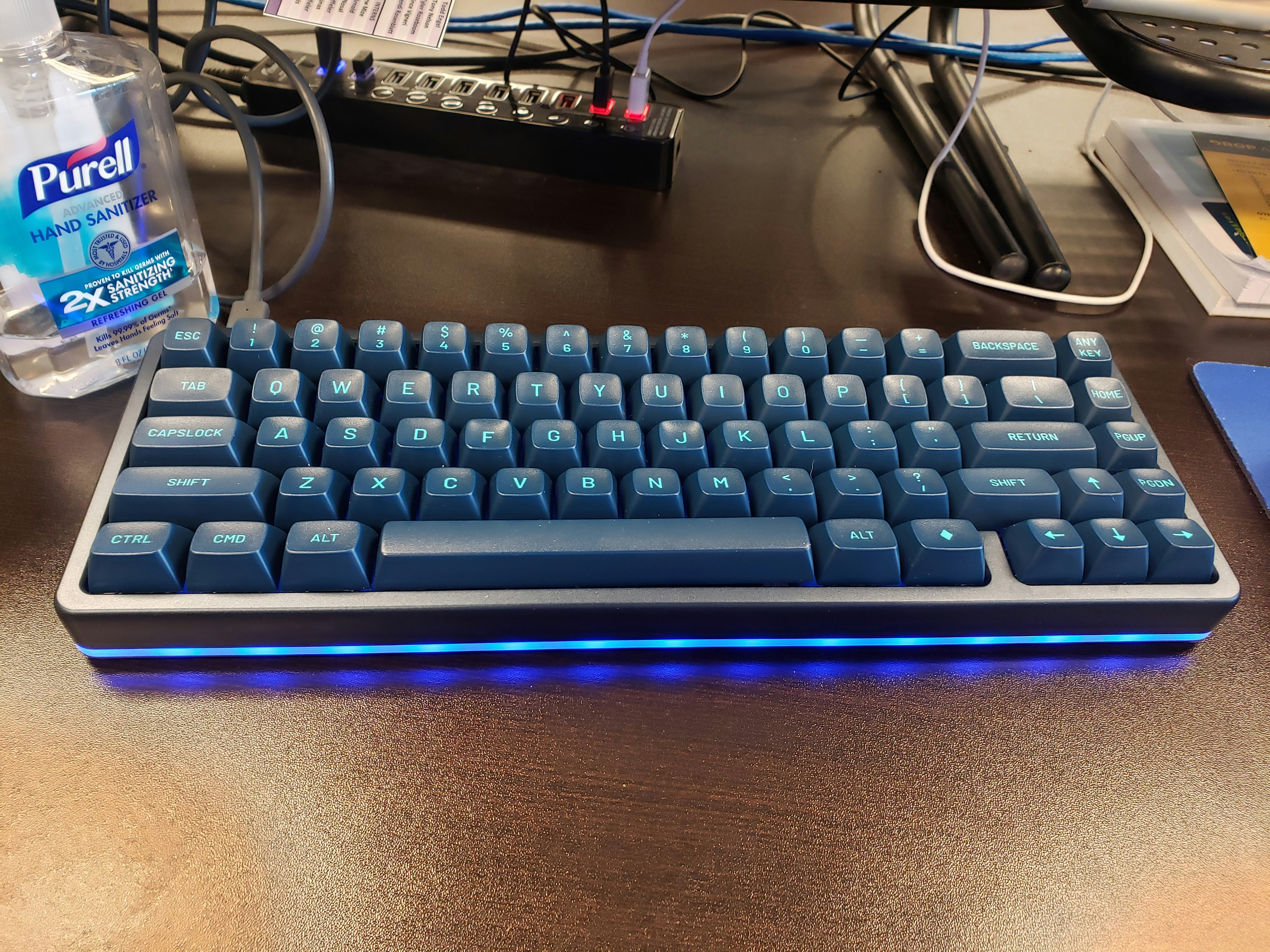 Feels super solid. This is my first keyboard with non-clicky tactile ...