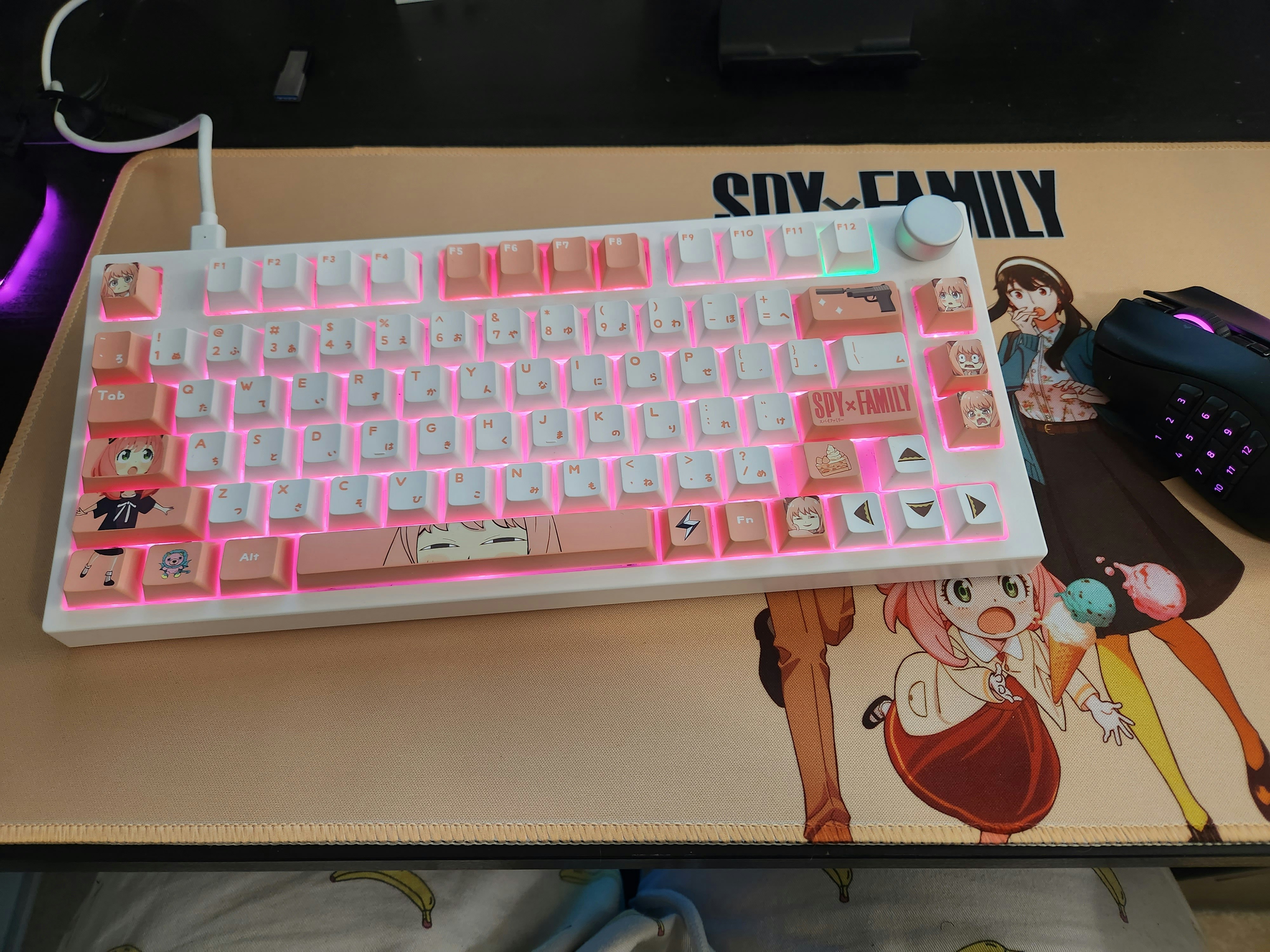 Keydous NJ80 Bluetooth RGB Hot-Swappable Keyboard | 75% Mechanical ...