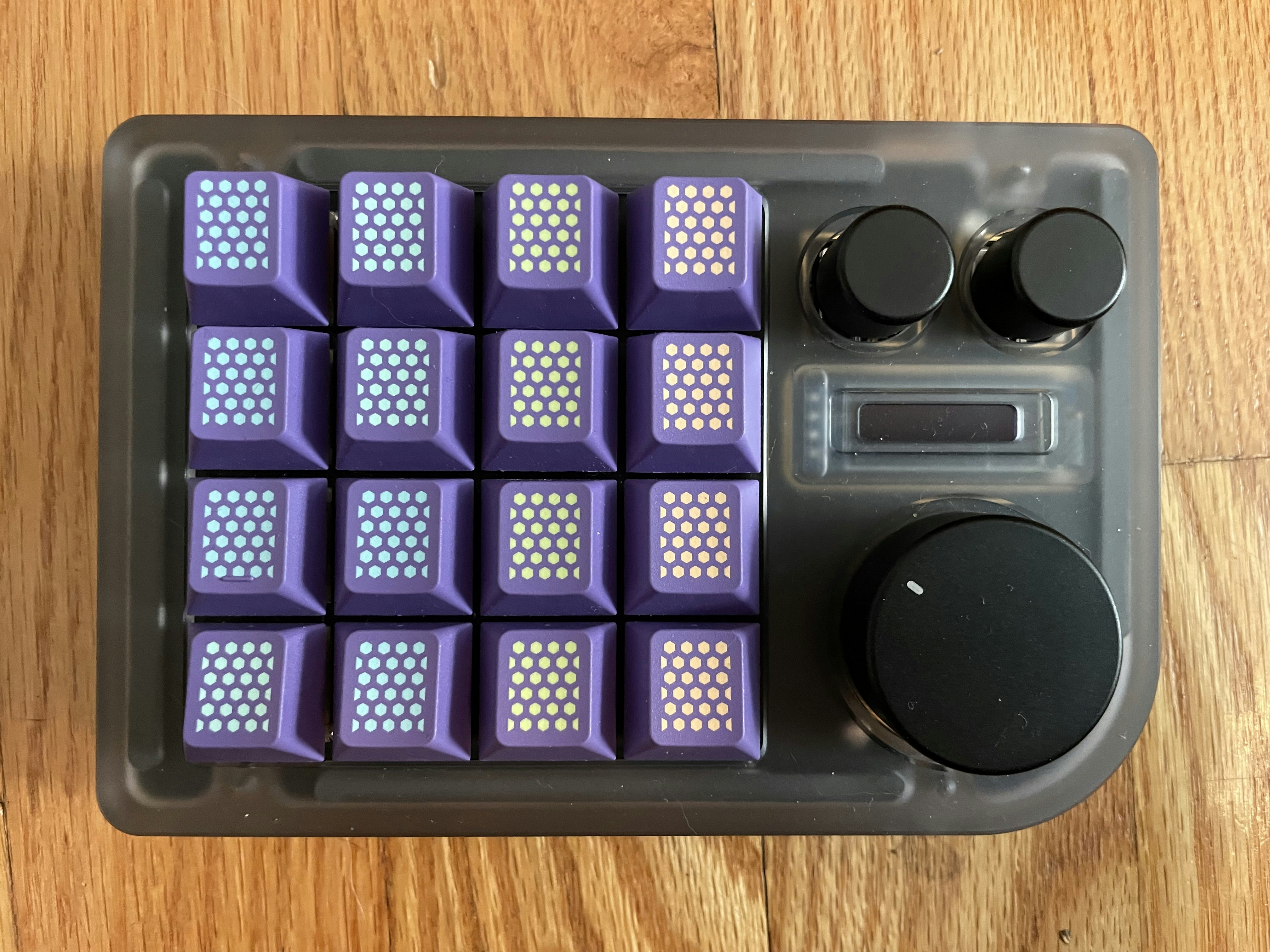 Megalodon Triple Knob Macropad | Mechanical Keyboards | Mini Mechanical ...