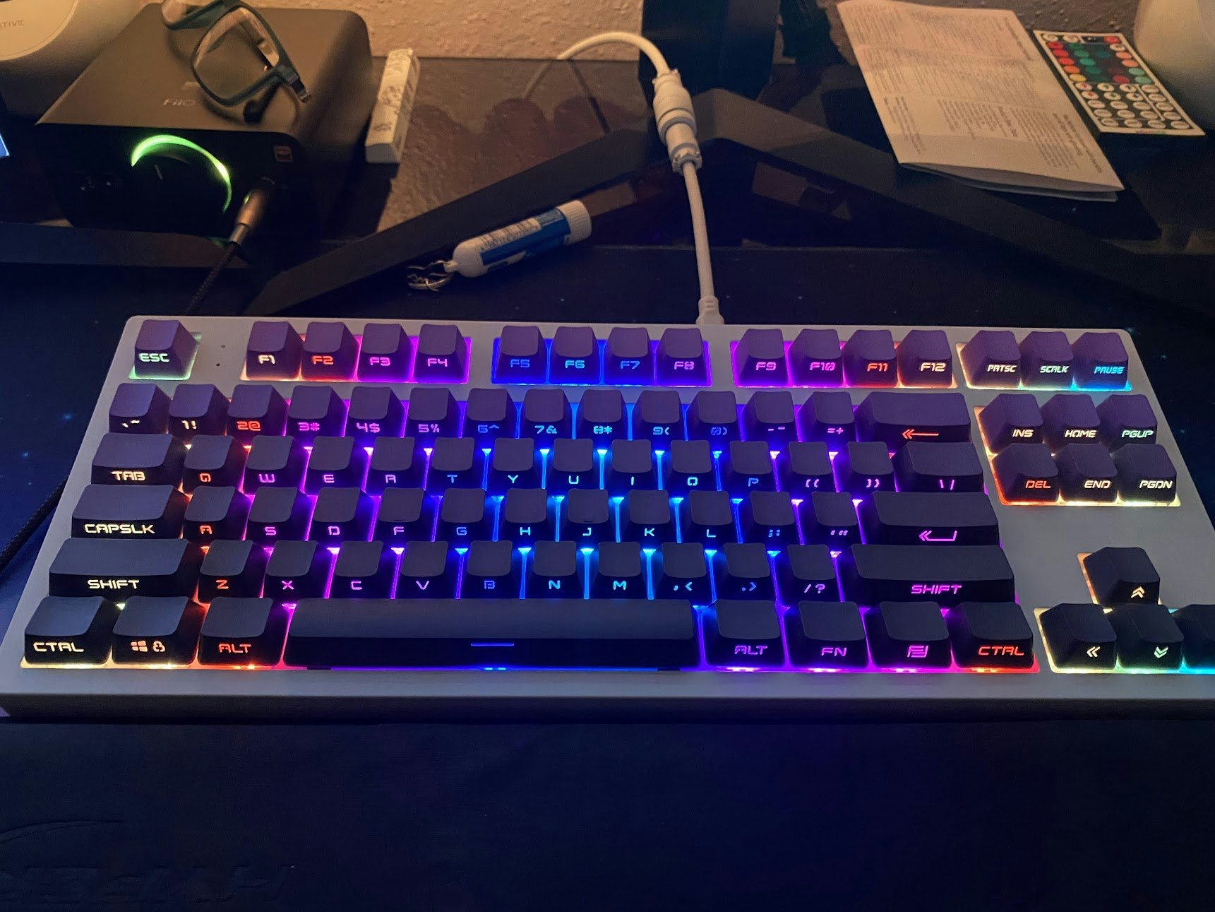 Great keycap set for south facing LEDs! | Drop