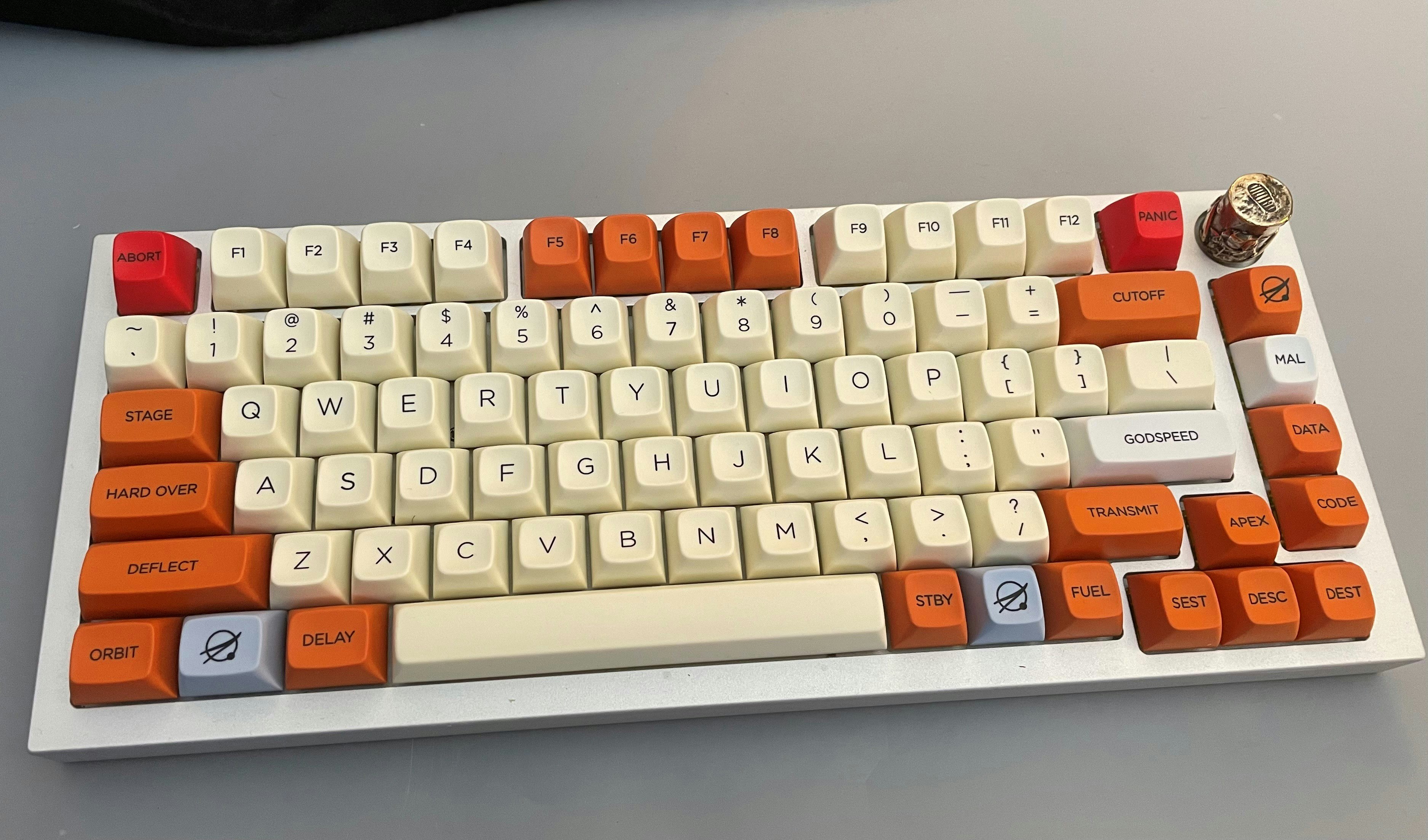 GMMK Pro with Godspeed Ares and the NZCaps encoder dial | Drop