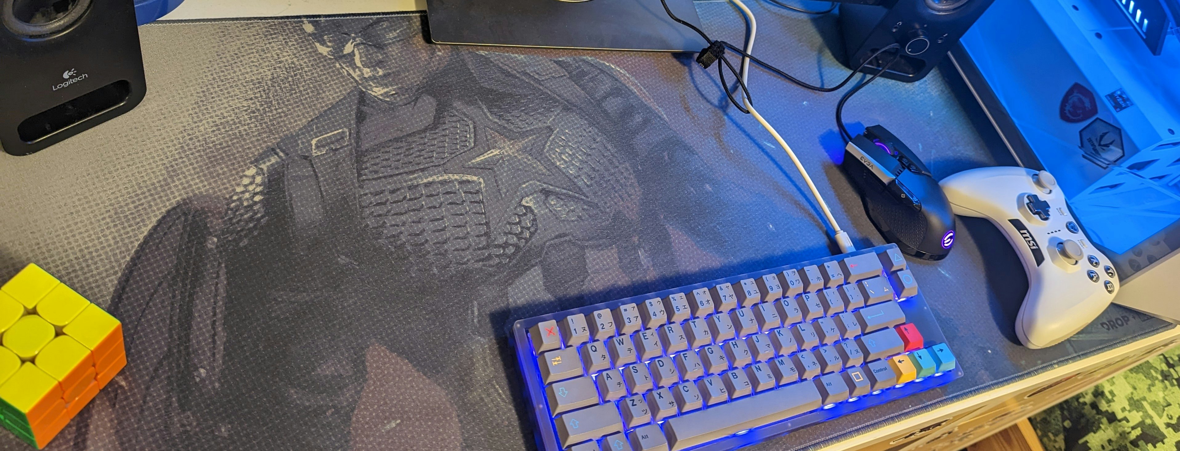 Drop + Marvel Captain America Desk Mat | Mechanical Keyboards | Desk ...