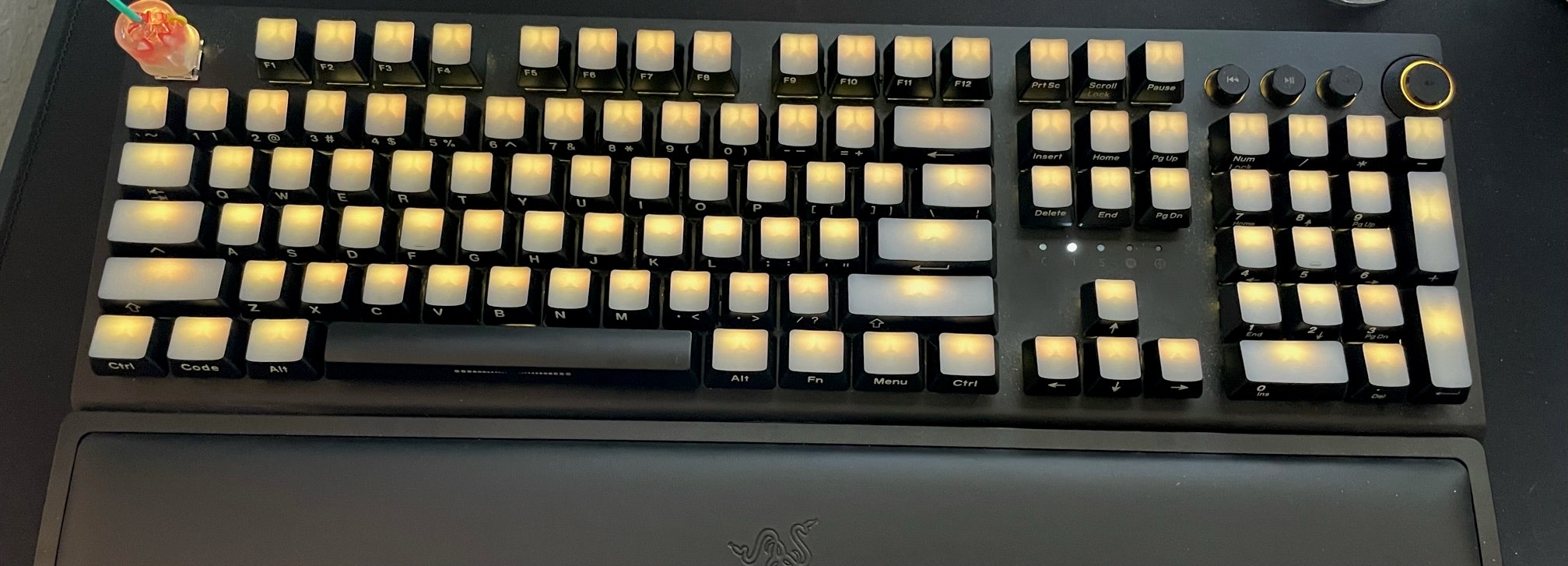 Reverse pudding (cooler than I expected) and the summer drink keycap ...