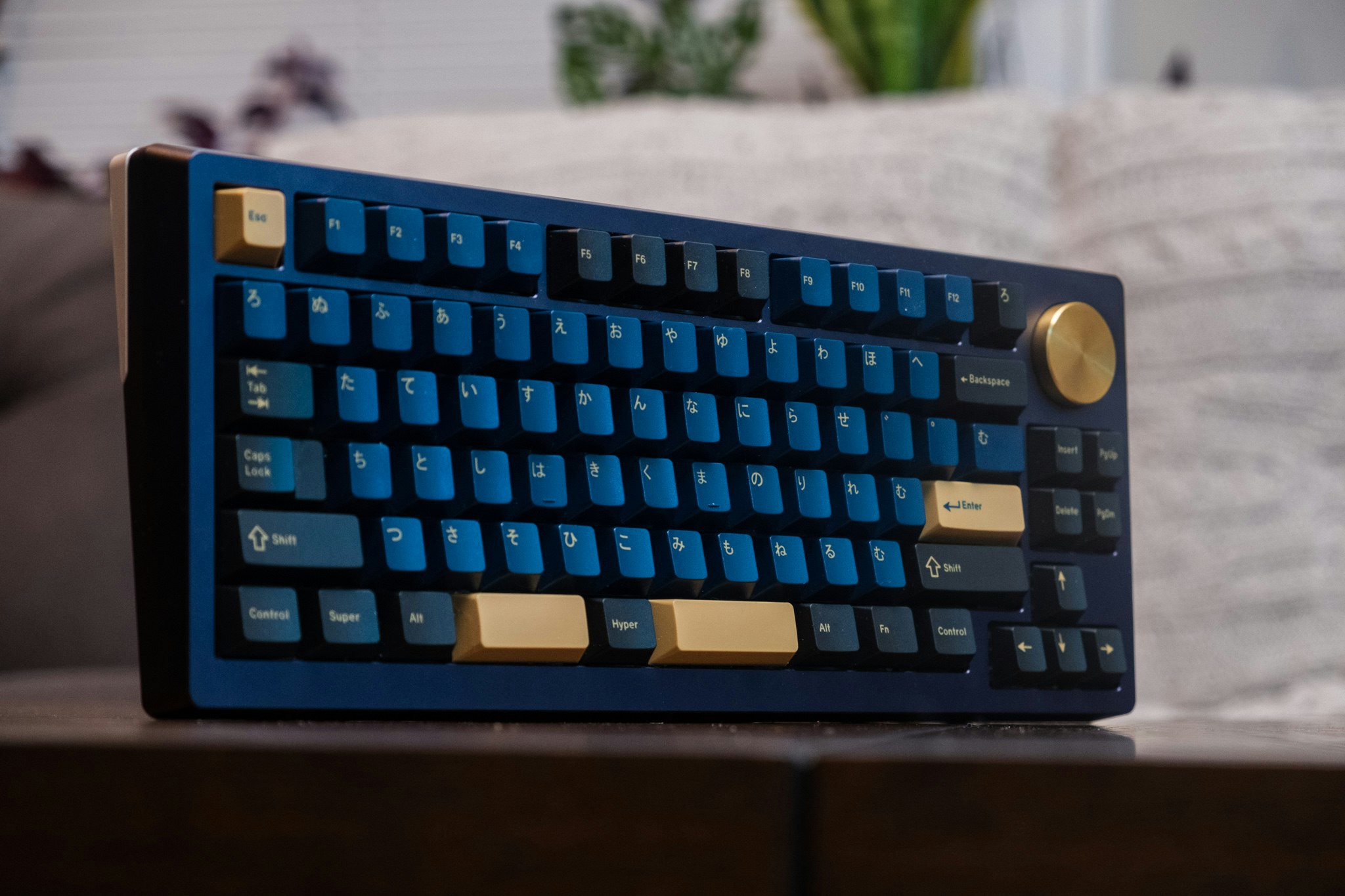 Drop + RedSuns GMK Blue Samurai Custom Keycap Set - Blue Samurai Base ...