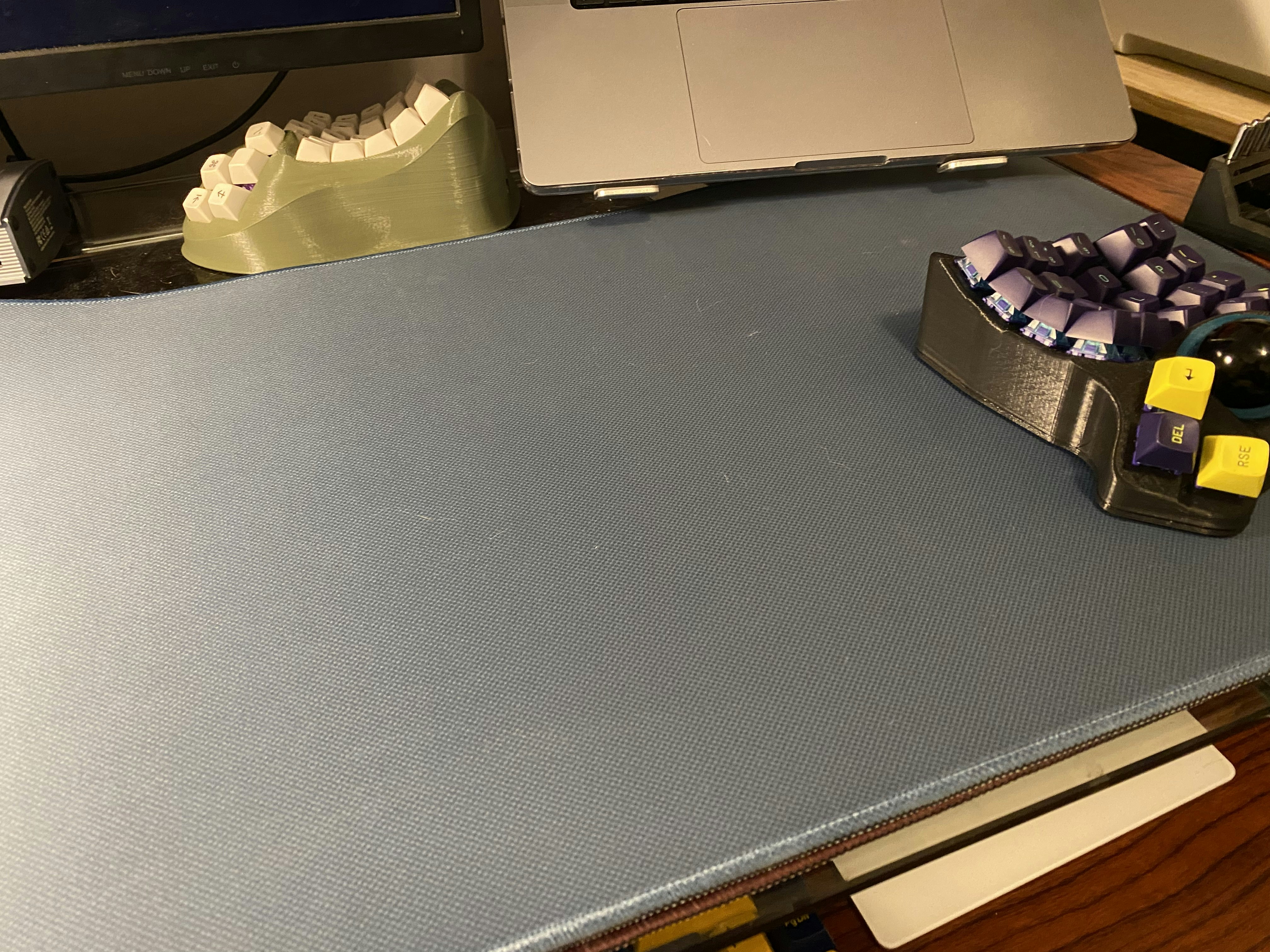 Drop Strata Desk Mat - Steel (Medium Gray) | Battlestations | Desk Mats ...