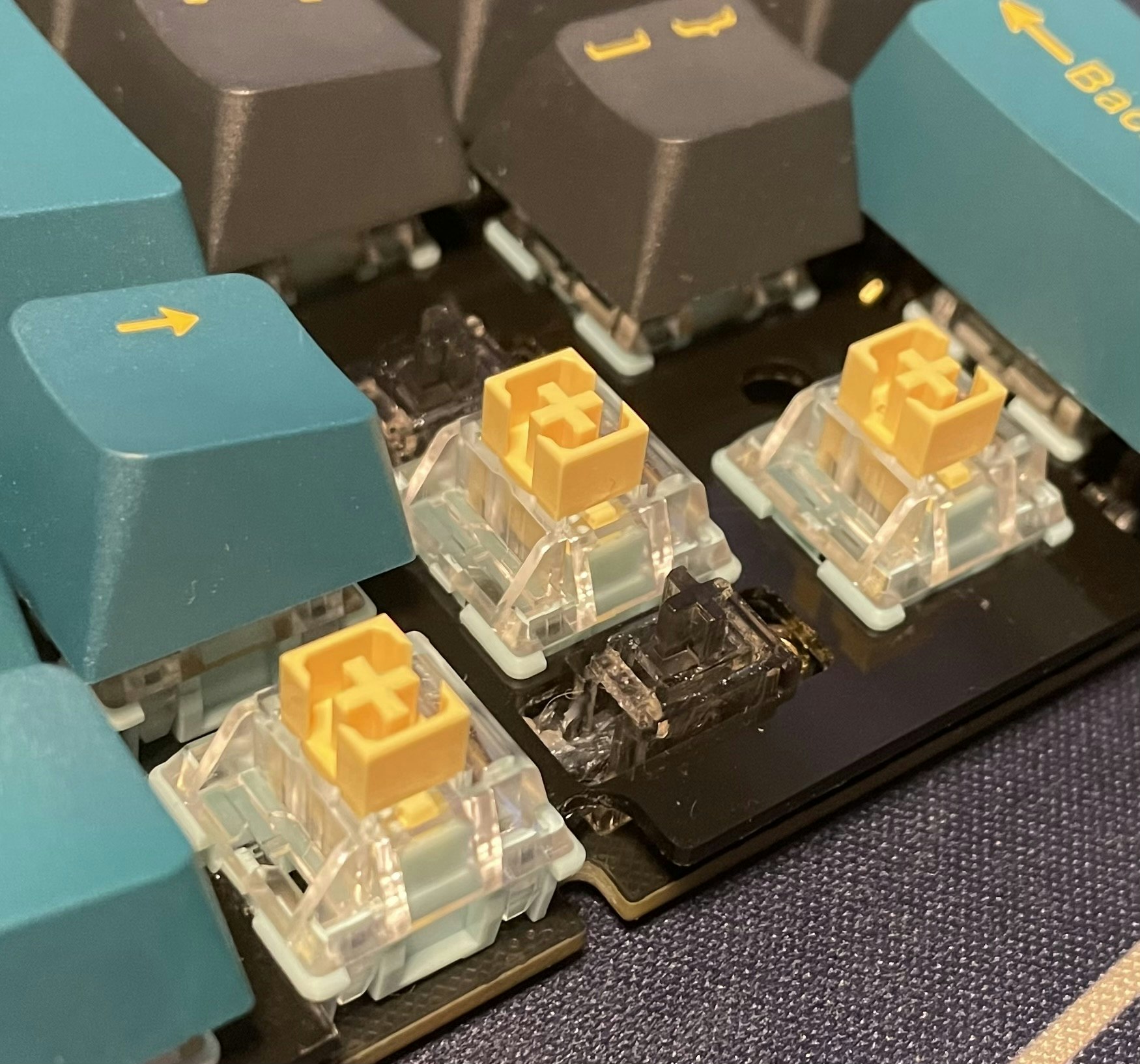 Everglide Stabs with Sea Salt Lemon Switches | Drop