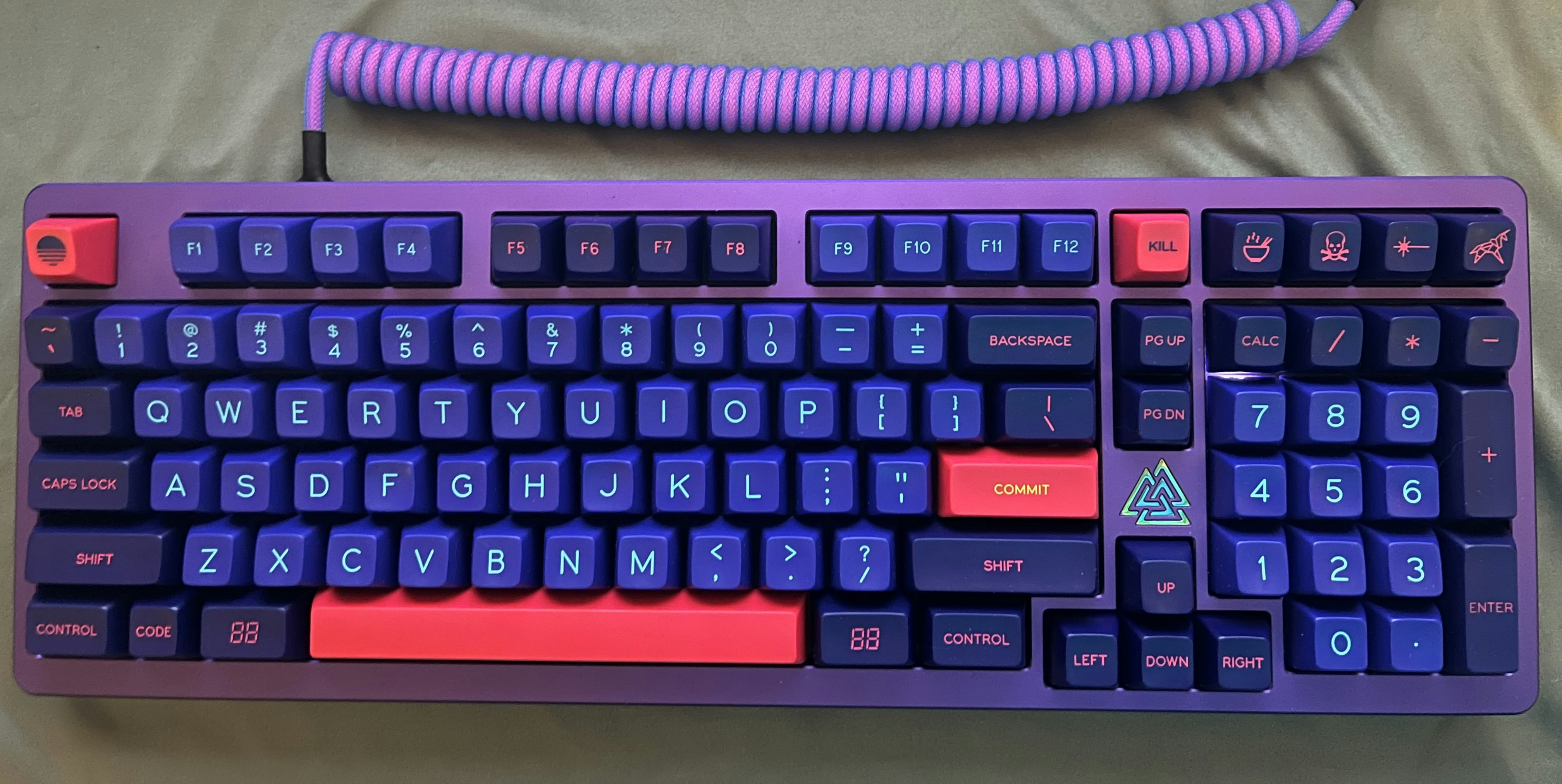 SA Laser on KBDFans Odin v2 | Drop