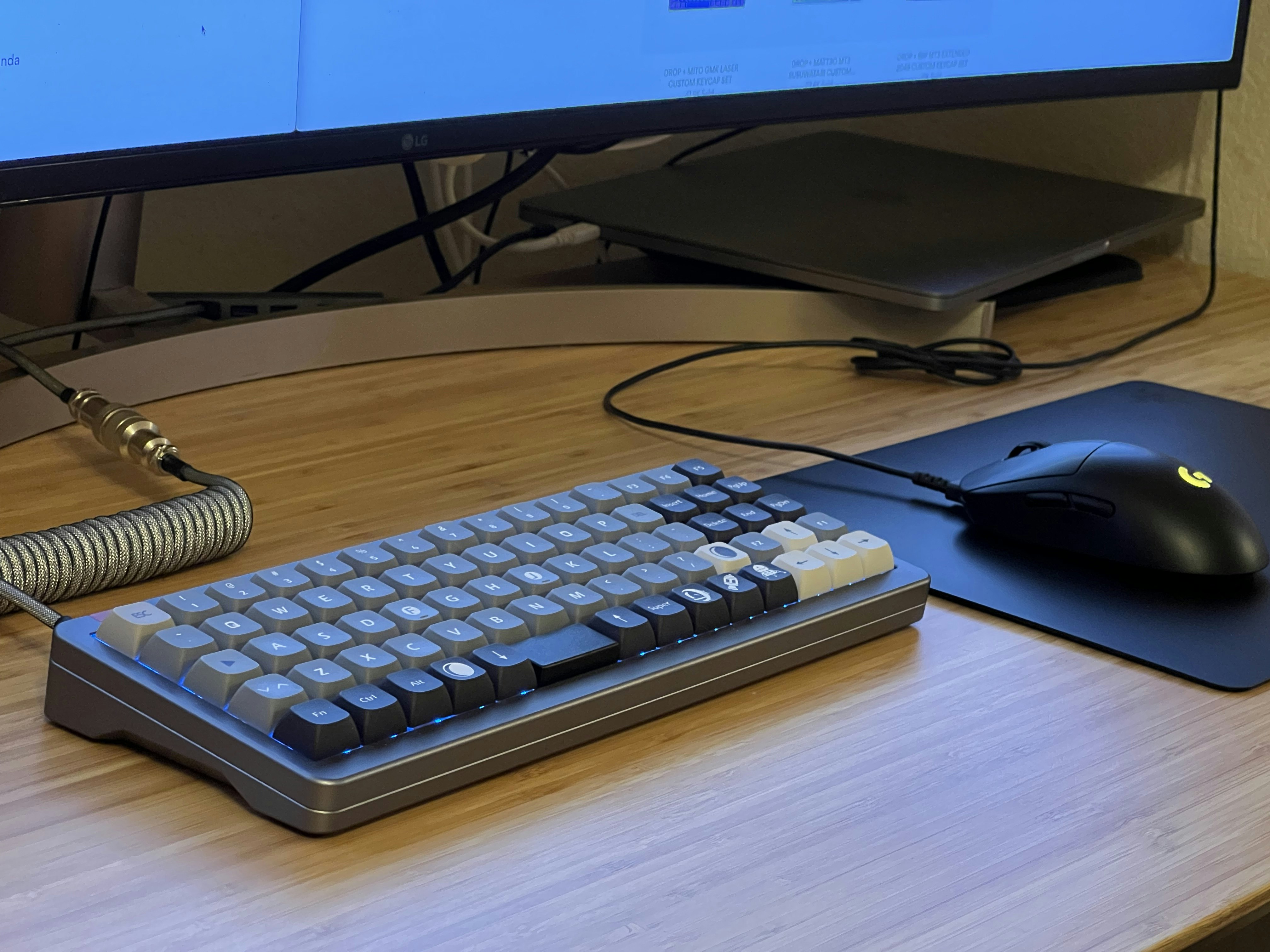 IDOBAO ID75 V3 Hot-Swappable Ortholinear Aluminum Keyboard Kit ...