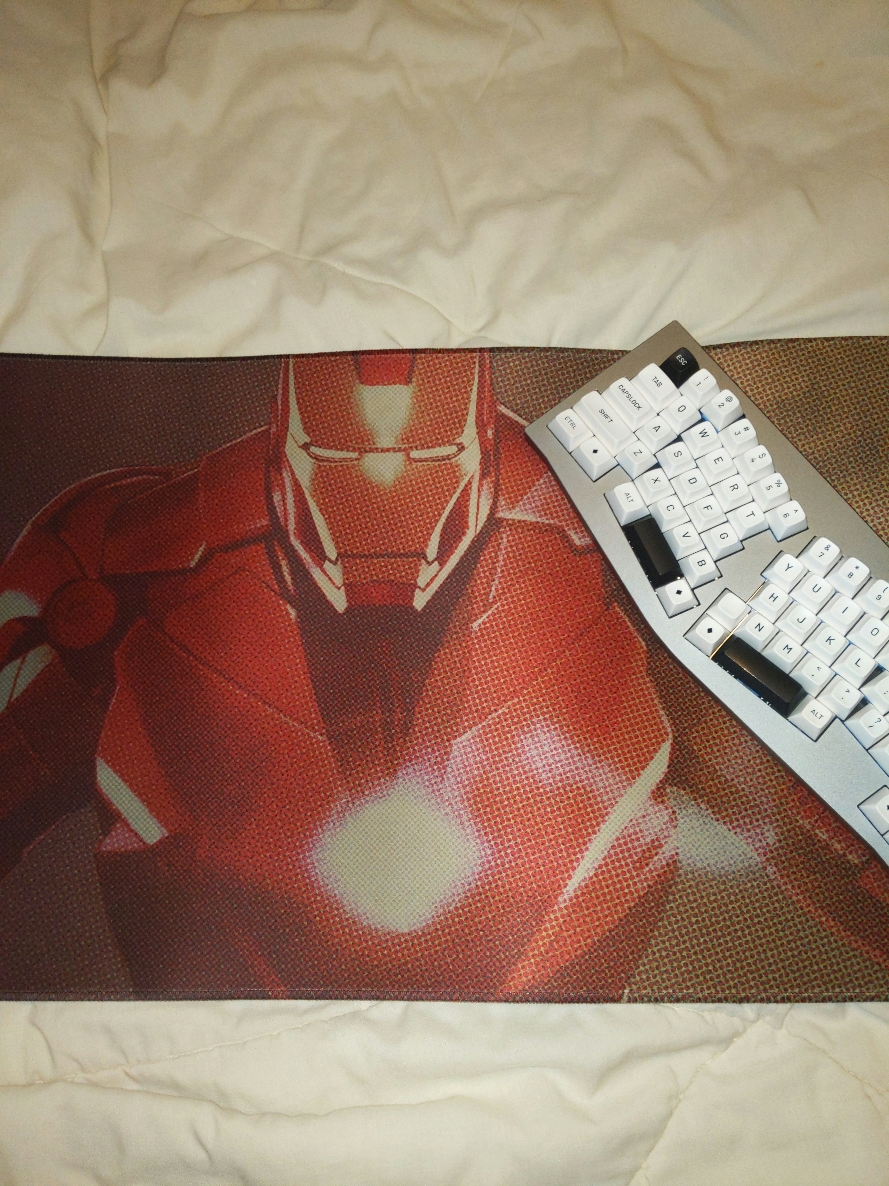 Drop + Marvel Iron Man Desk Mat | Mechanical Keyboards | Desk Mat ...