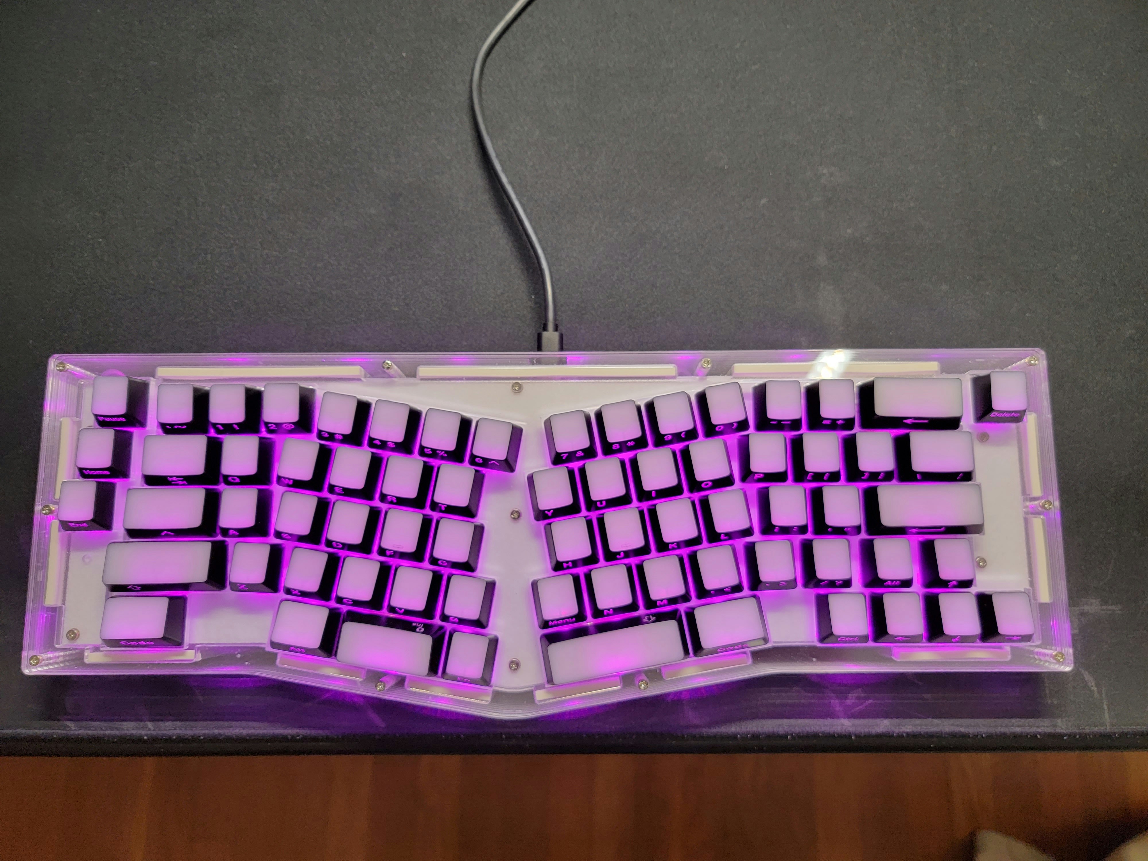 epomaker alice with aqua kings and drop reverse pudding keycaps | Drop