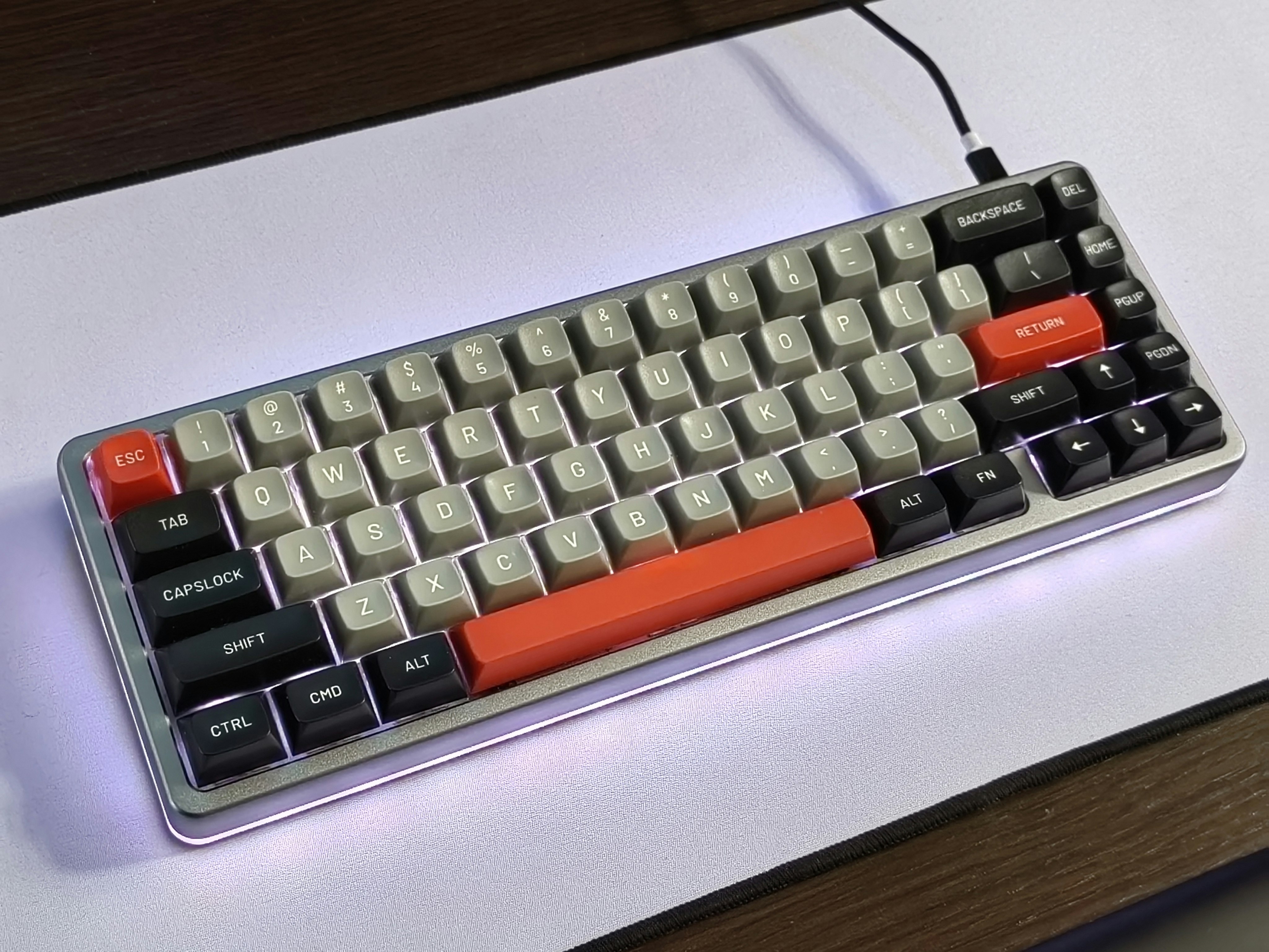 High Profile Drop ALT with 3277 MT3 caps and 3277 Red Accent kit