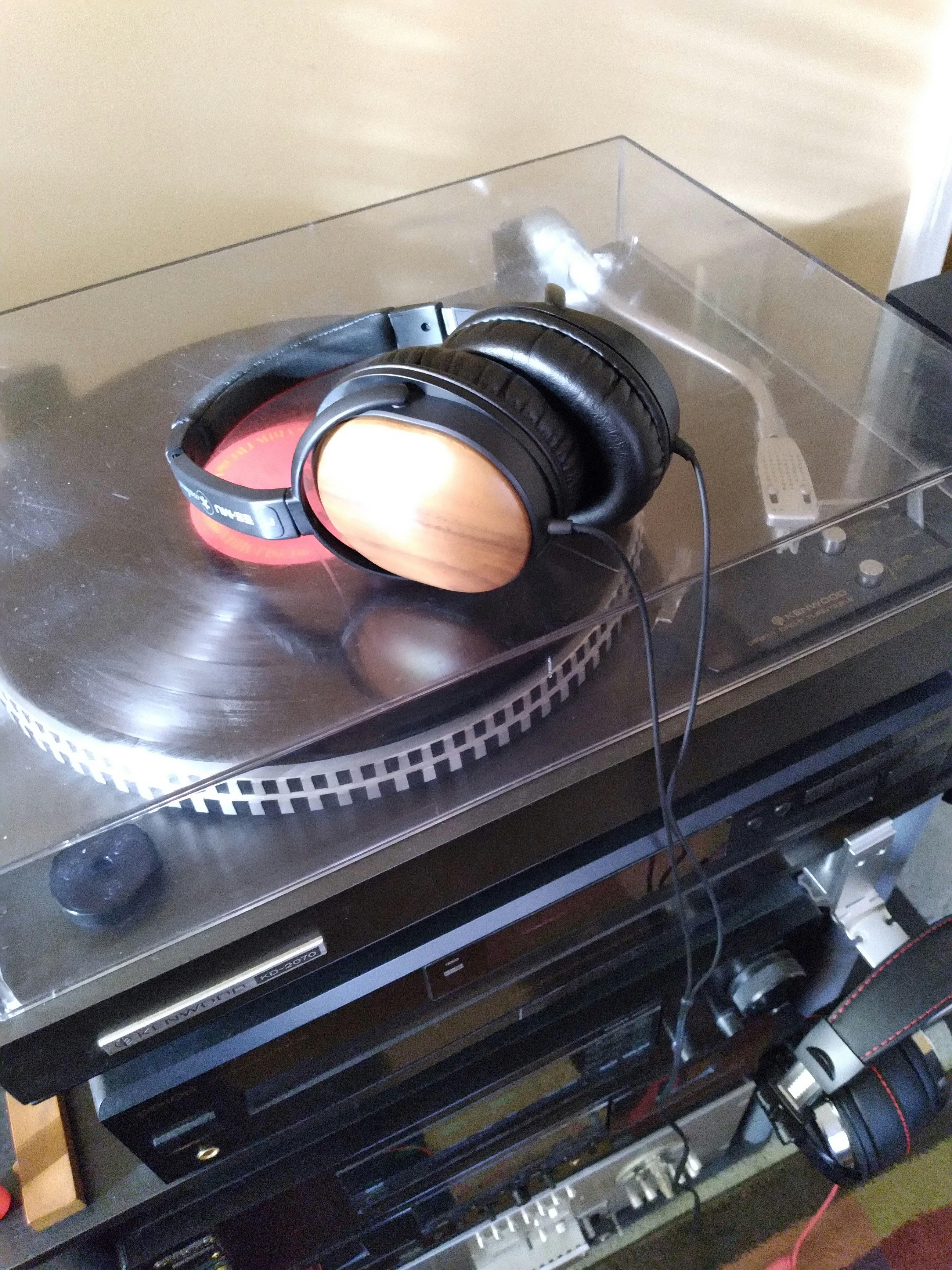 E-MU Black Walnut Headphones | Audiophile | Headphones | Closed Back ...