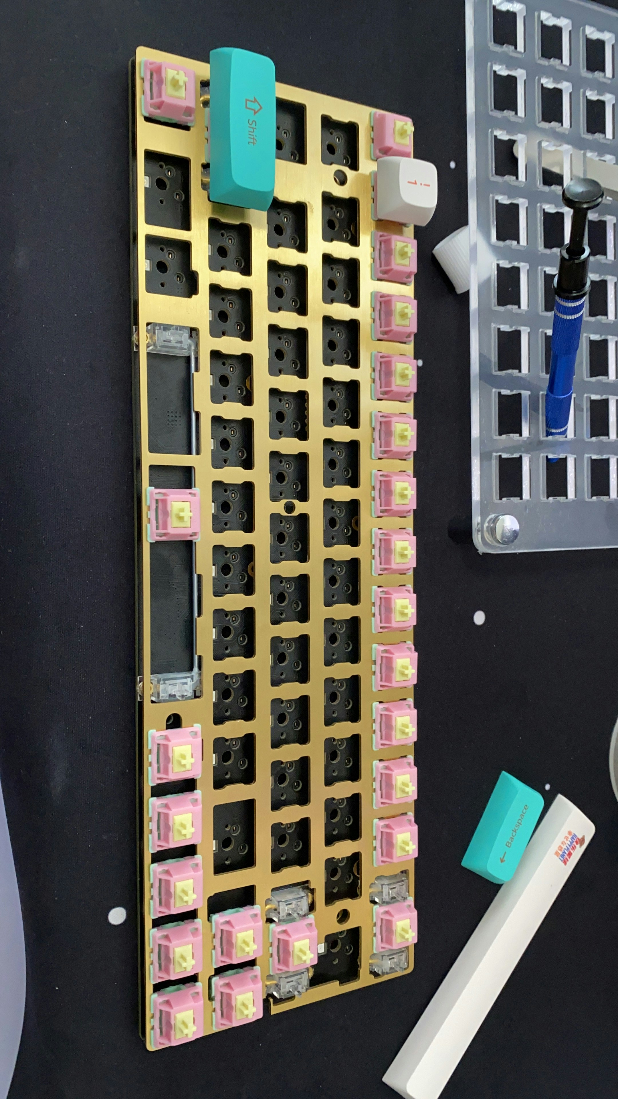 Keyfirst Cream Linear Custom Mechanical Switch | Mechanical Keyboards ...