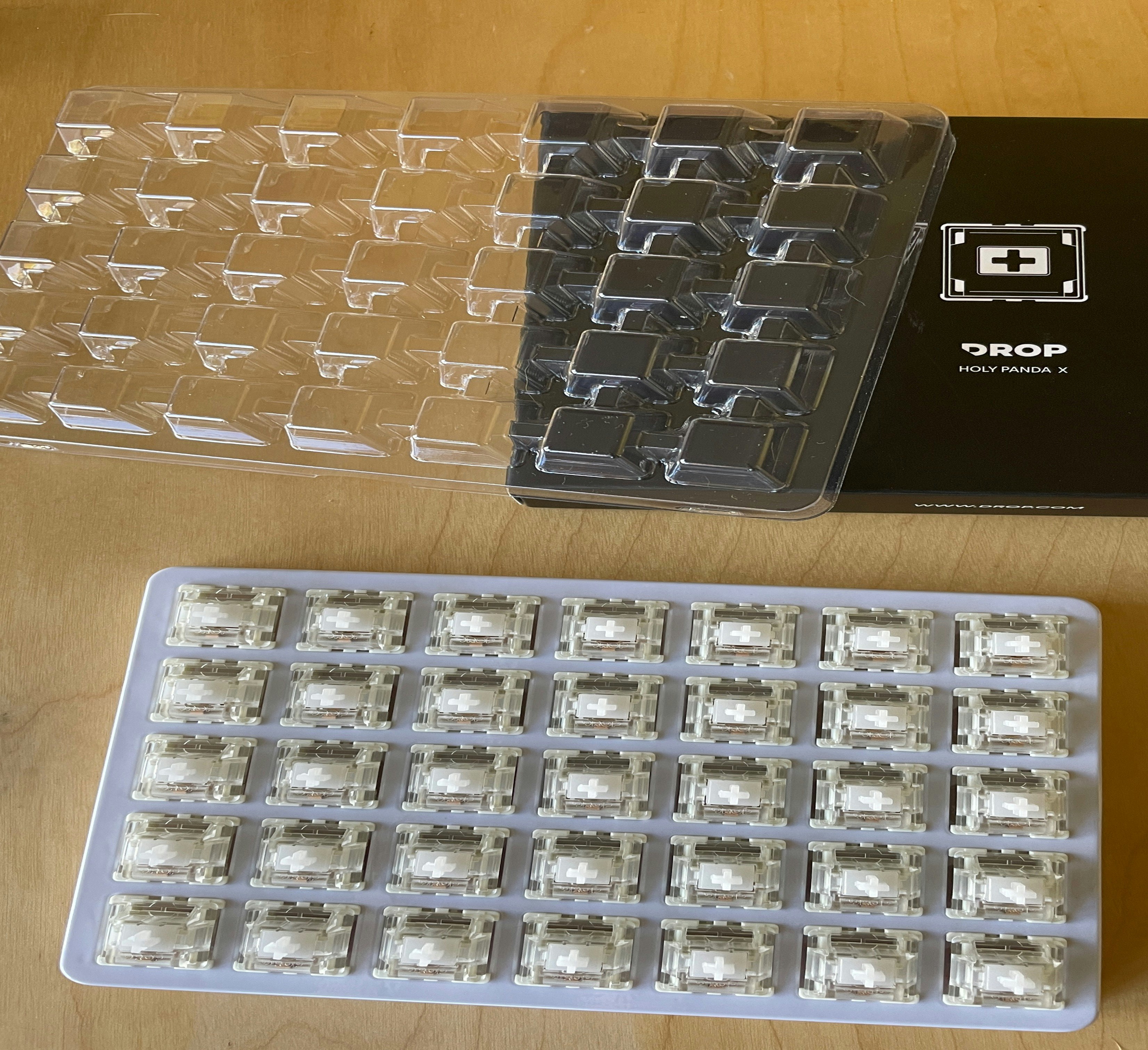 Drop Holy Panda X Clear Mechanical Switches | Mechanical Keyboards ...