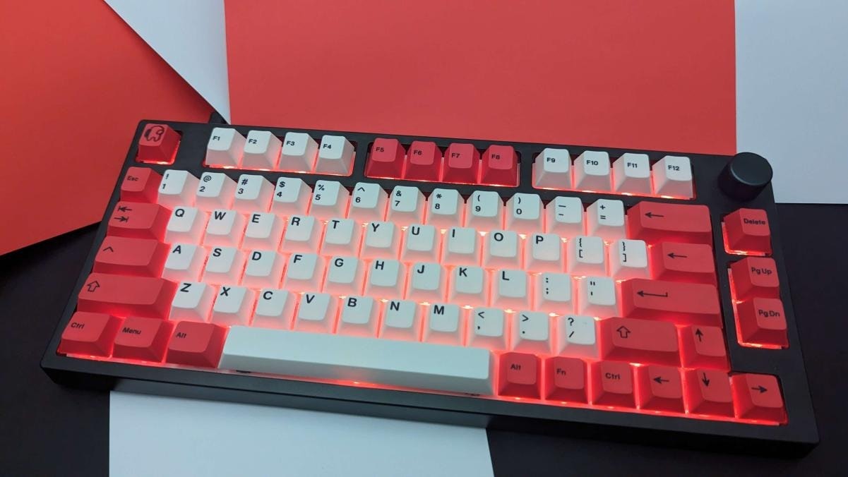 Artifact Bloom Series Keycap Set: Red Velvet | Mechanical Keyboards ...