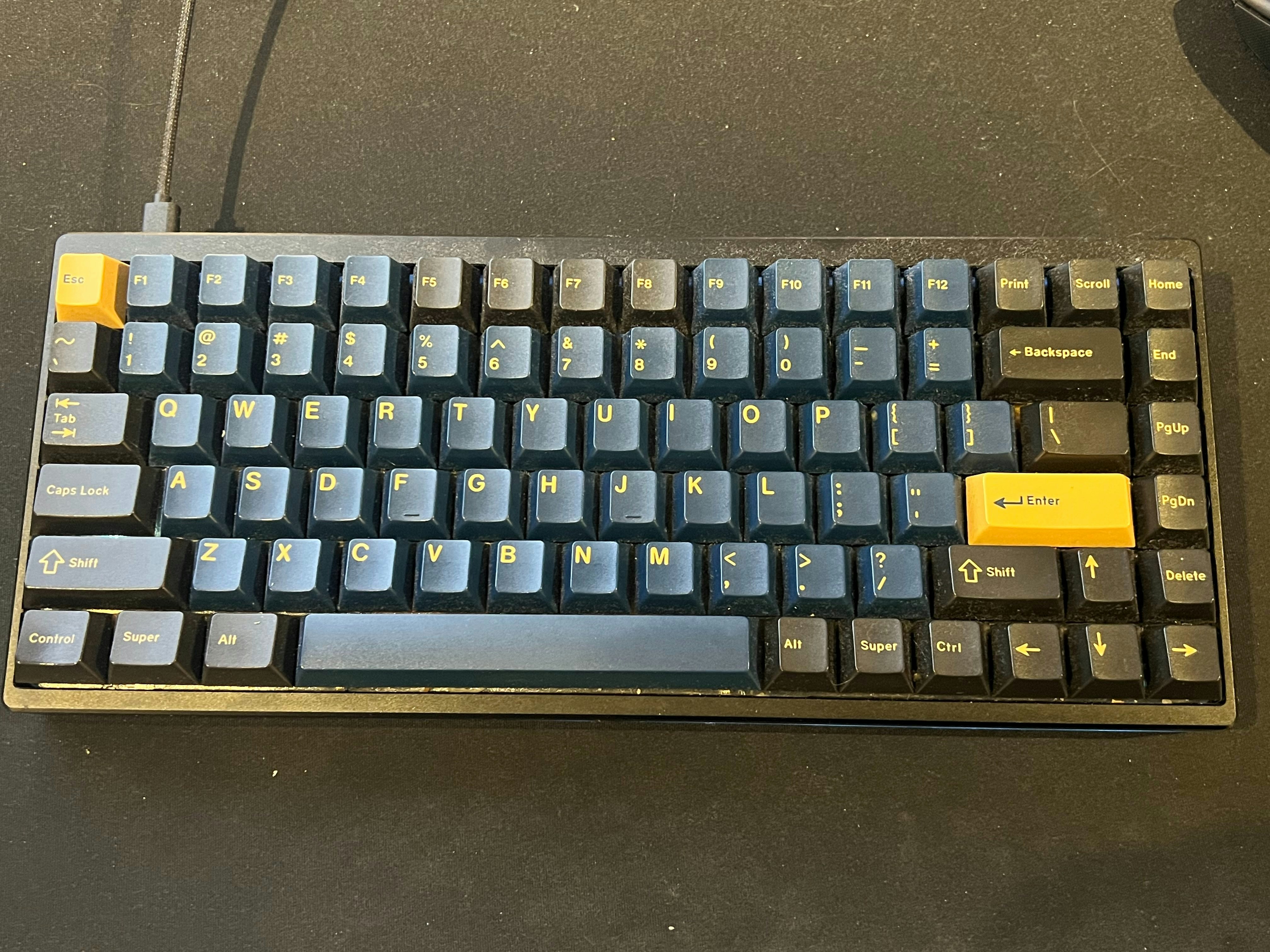 Keycap set on KBD75 v3 | Drop