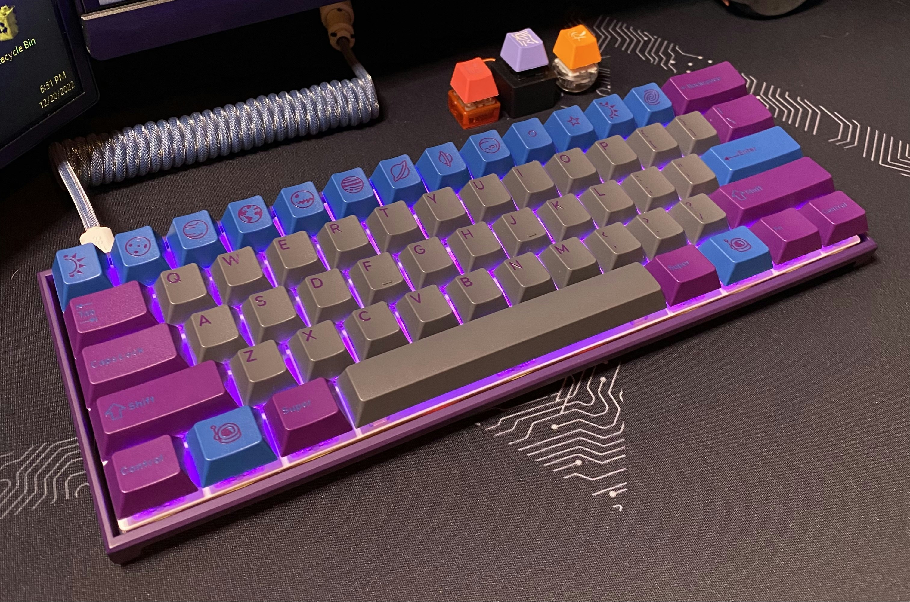 Drop + Booper DCX Deep Space Keycap Set | Mechanical Keyboards ...