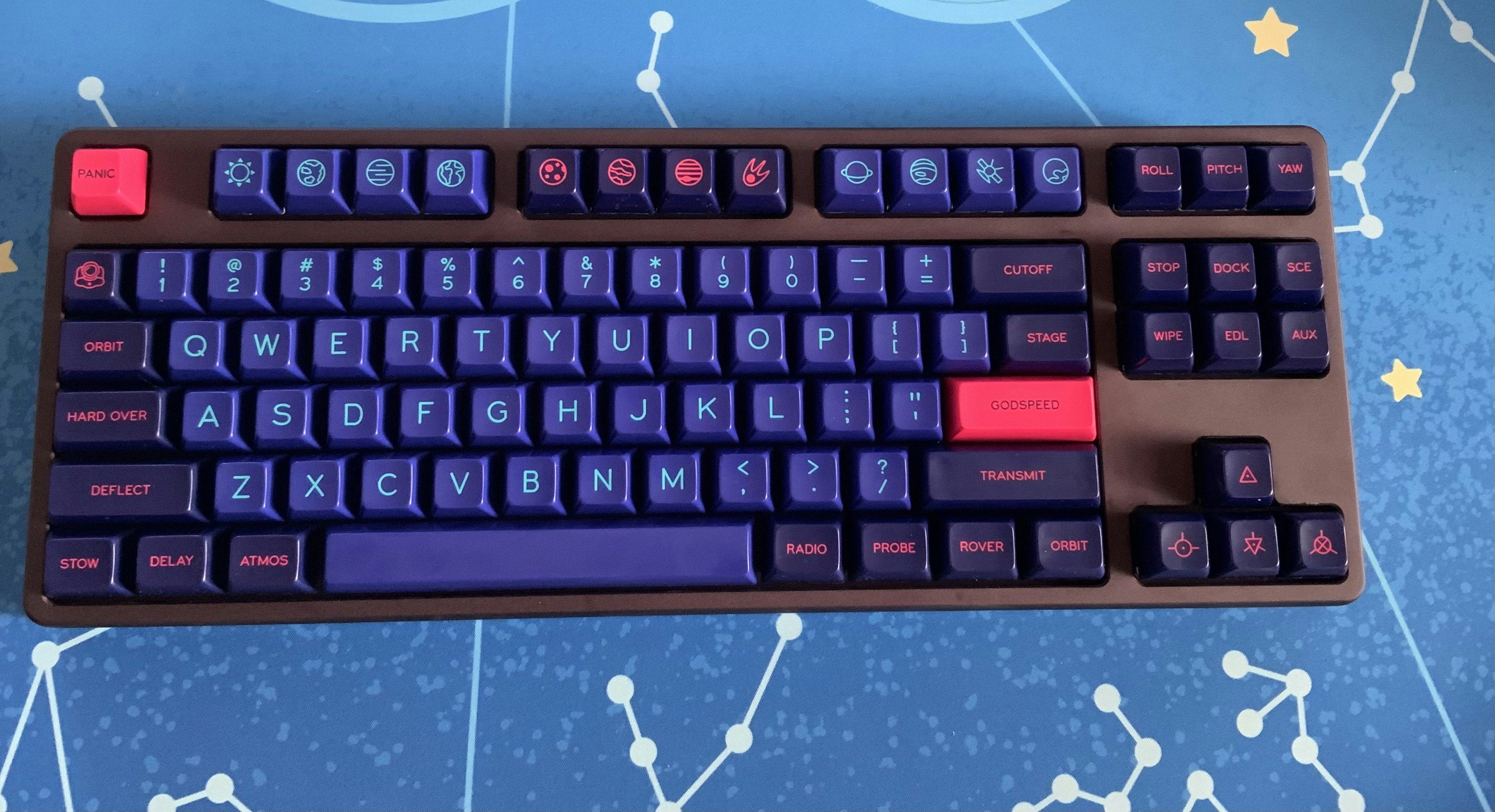 Drop CTRL High-Profile Dark Purple Barebones Keyboard | Mechanical ...