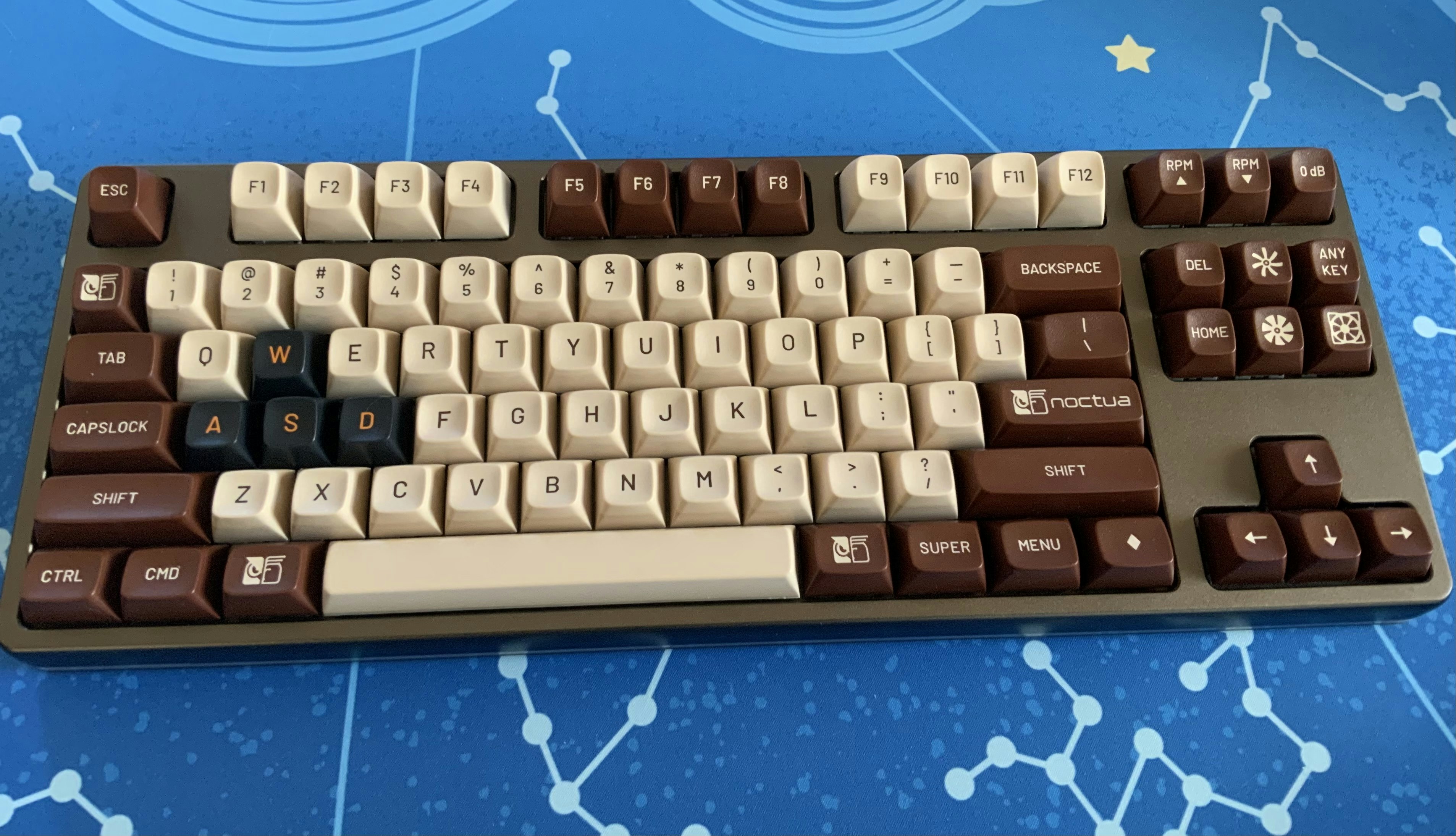CTRL Bronze with MT3 Noutua keycaps. | Drop