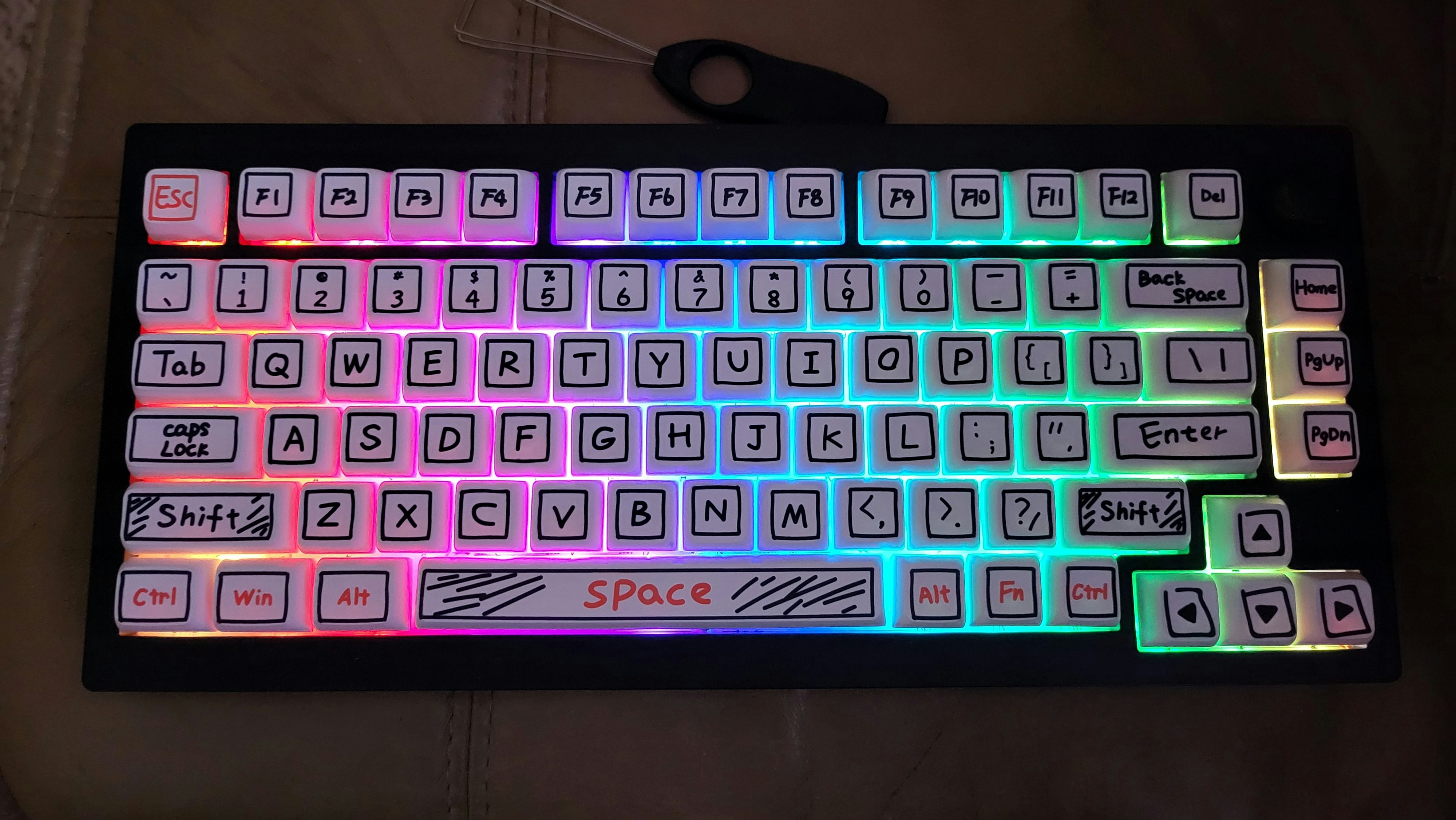 James Donkey A3 Gasket Barebones Keyboard | Mechanical Keyboards | Full ...