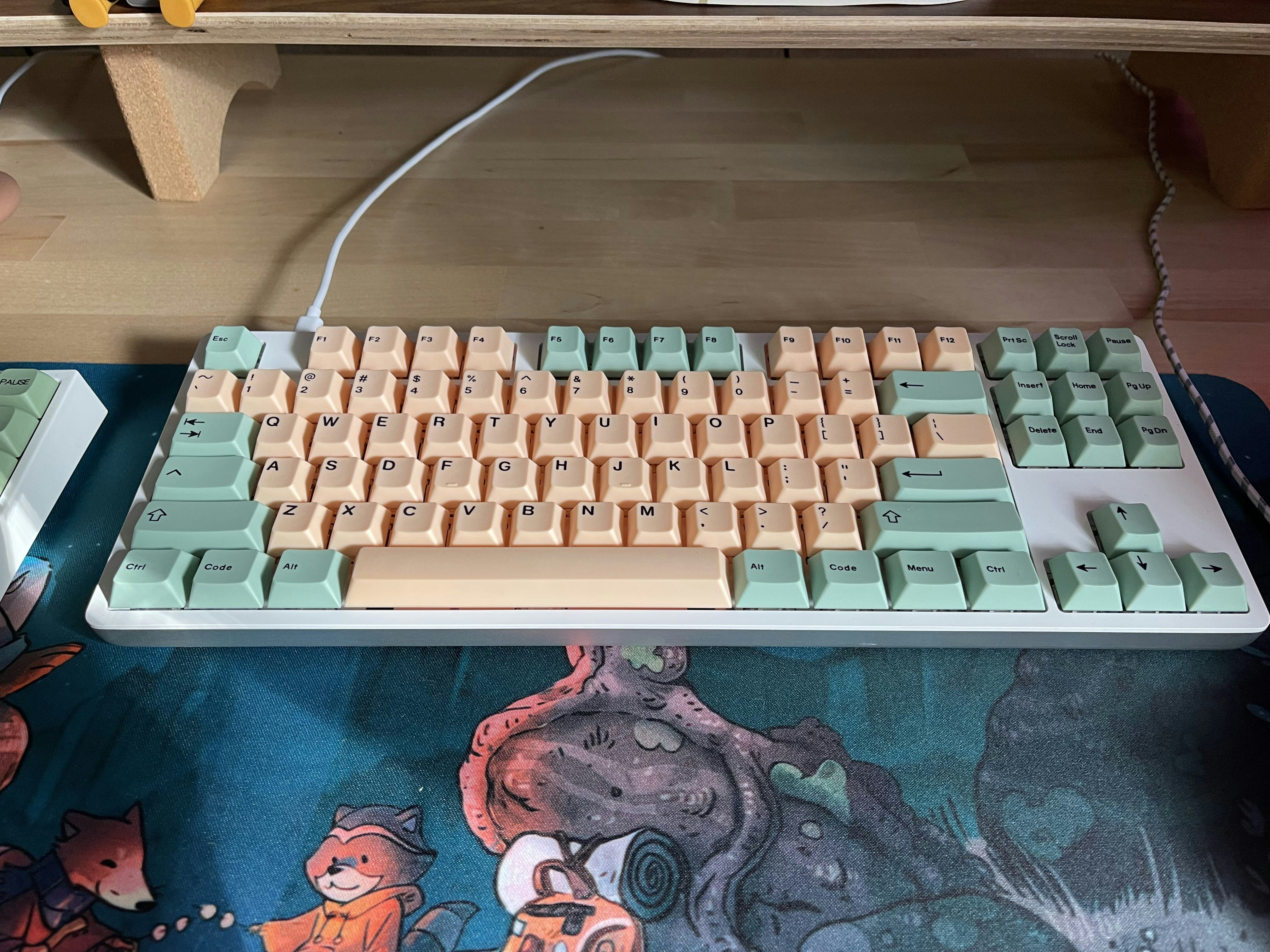 Drop Expression Series Matcha Summer Keyboard | Mechanical Keyboards ...