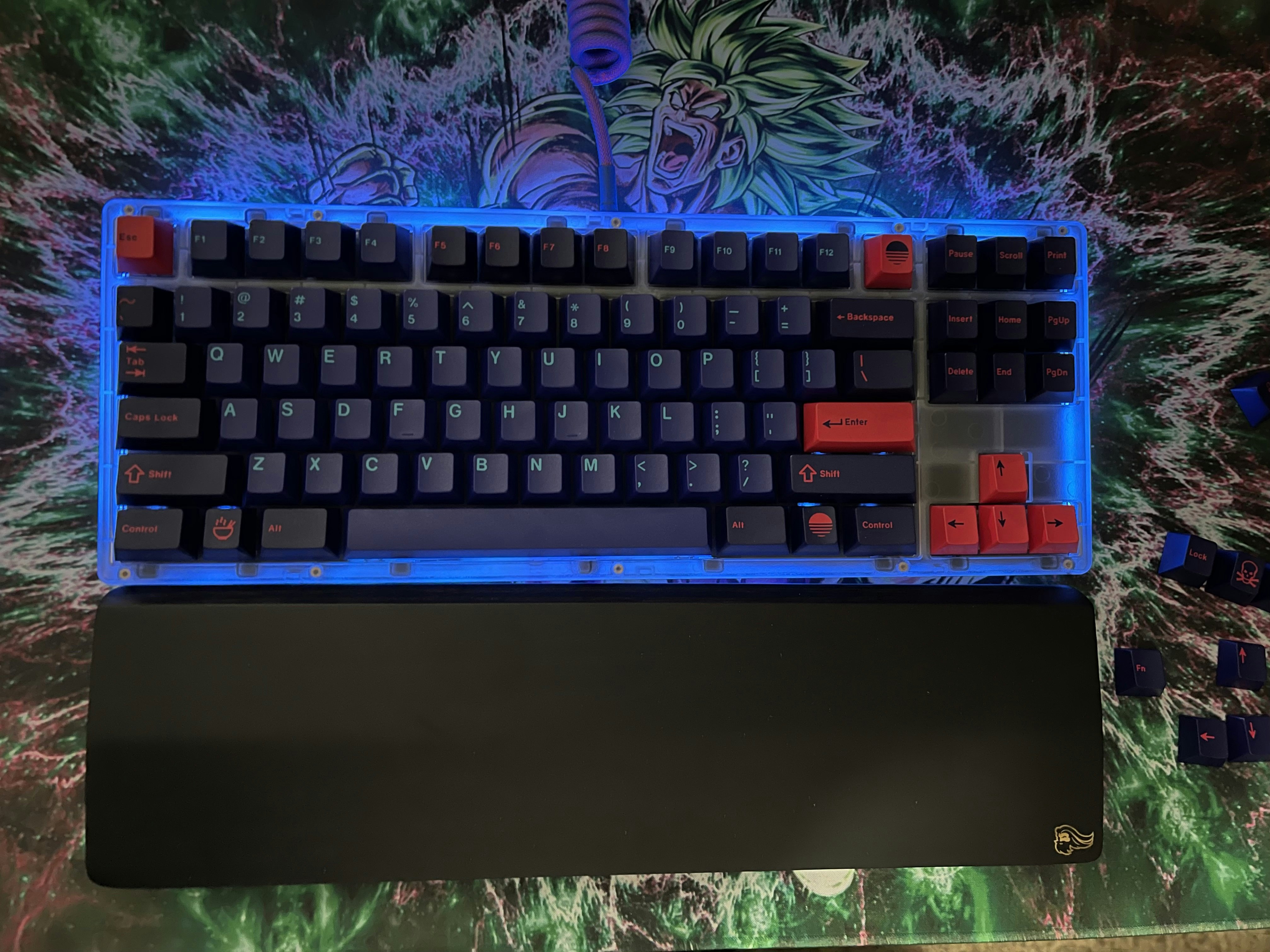 Laser keycaps and cable | Drop